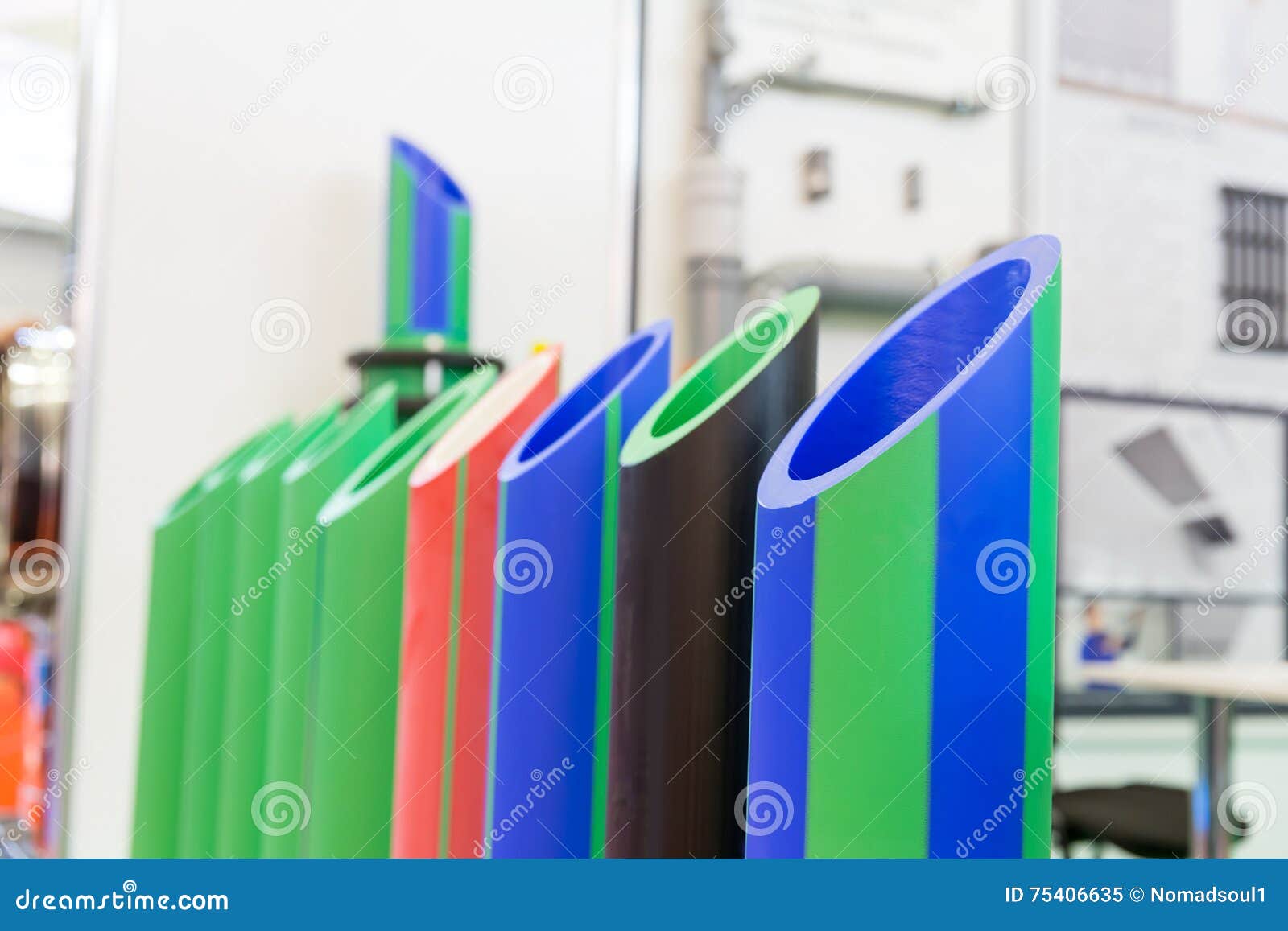 Samples In Plastic Vials For Microscopy And Biopsy Tissue. Stock Photo ...