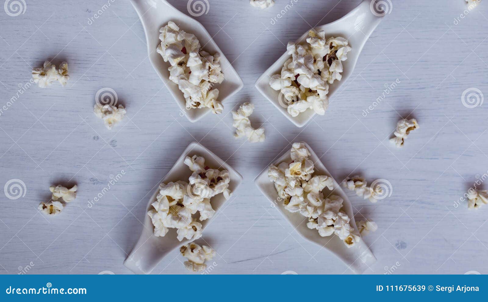 Popcorn samples stock image. Image of madera, maashy - 111675639
