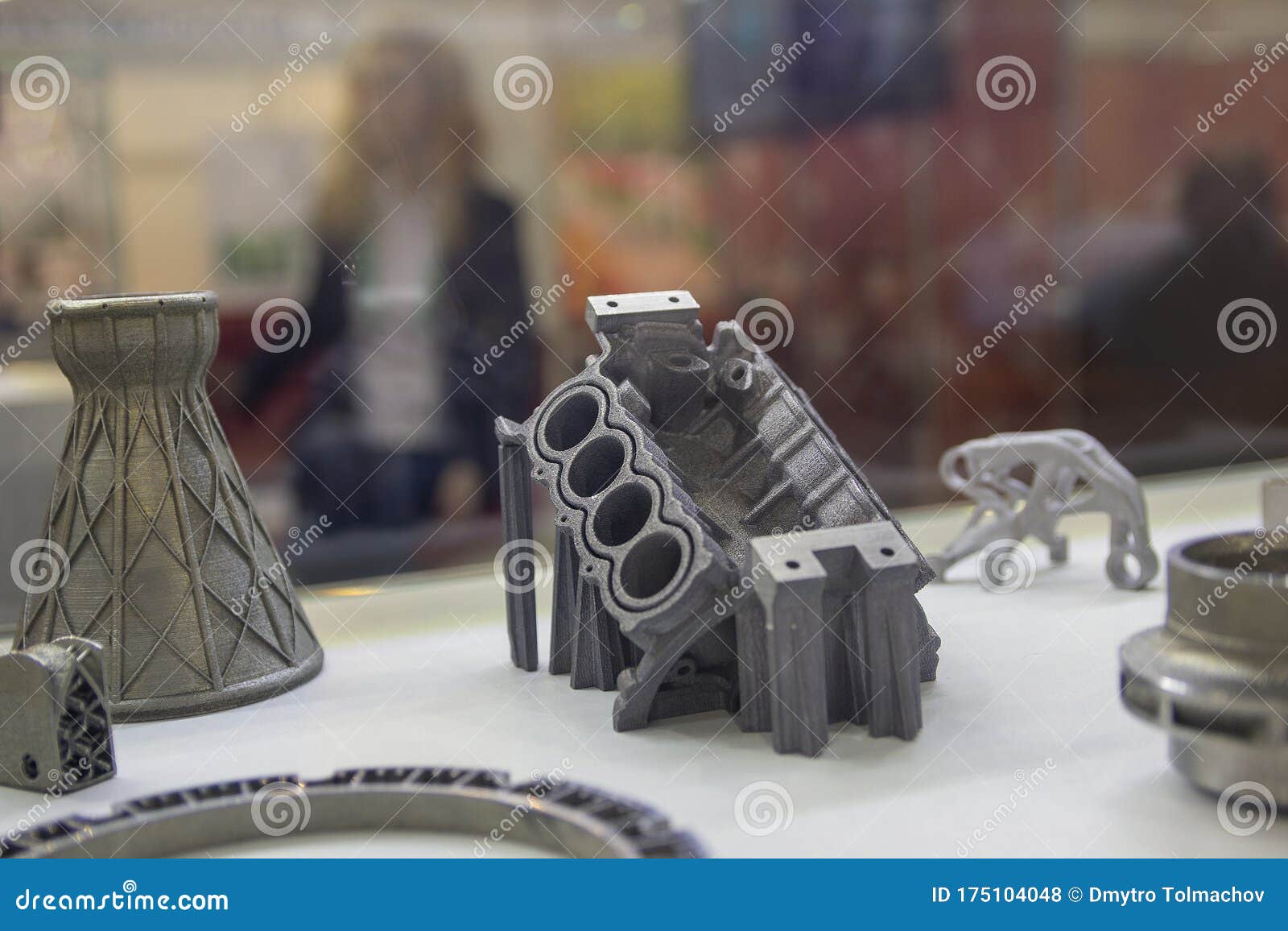 Samples Produced by Printing a 3D Printer from a Metal Powder Stock ...