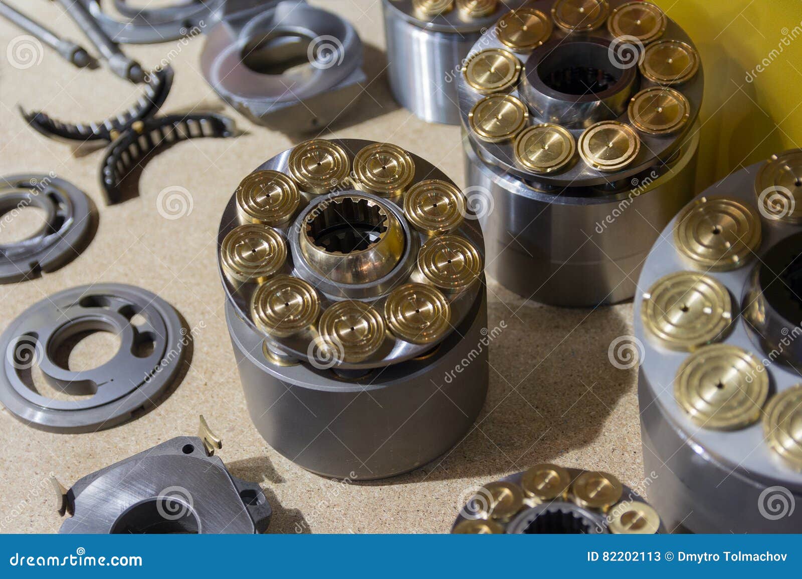 Samples of Products for Mechanical Engineering Stock Image - Image of ...