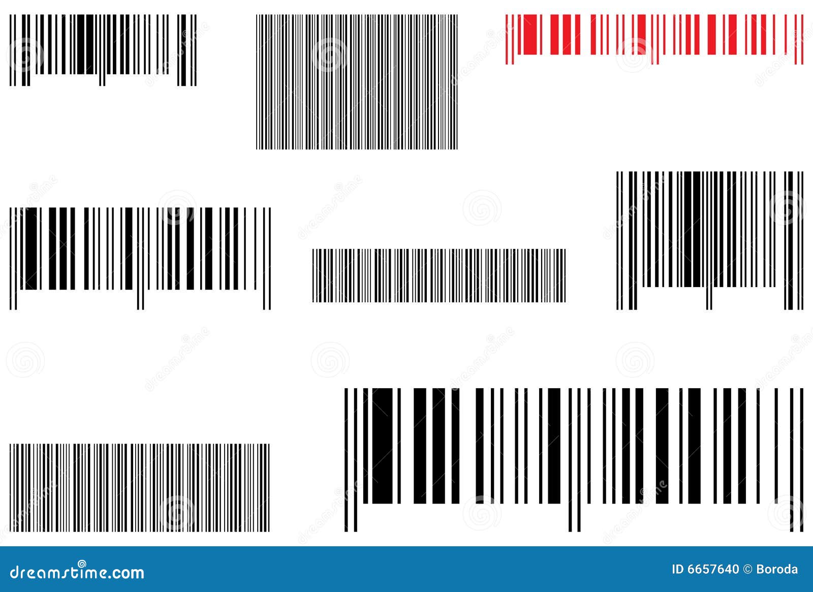 Samples selling barcode. stock vector. Illustration of industry - 6657640