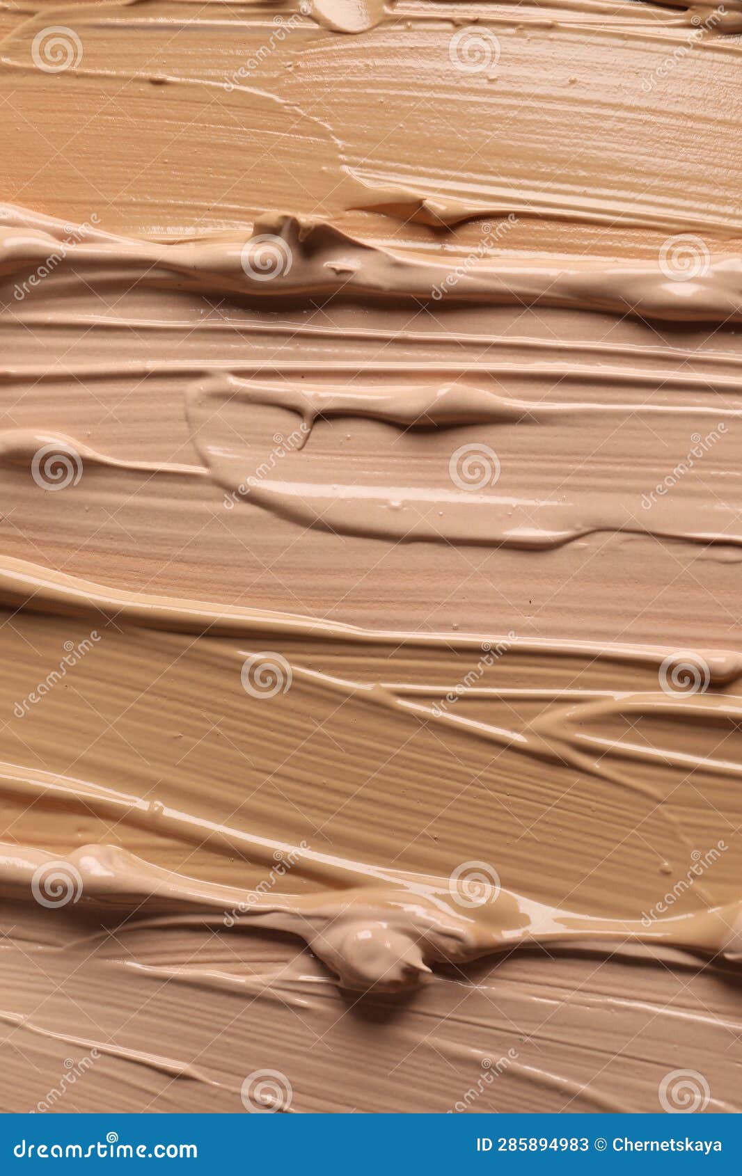 Samples of Skin Foundation As Background, Closeup Stock Image - Image ...
