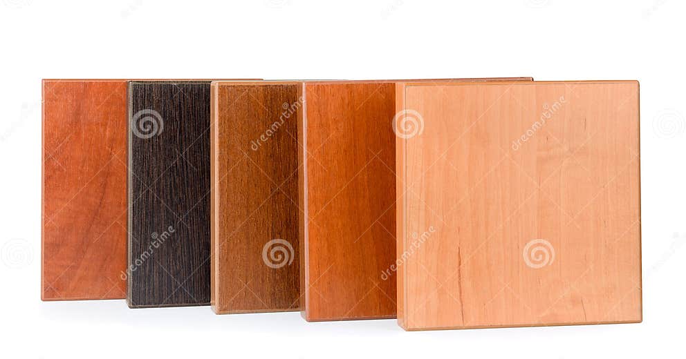 Samples of stained wood stock image. Image of exterior - 19724507