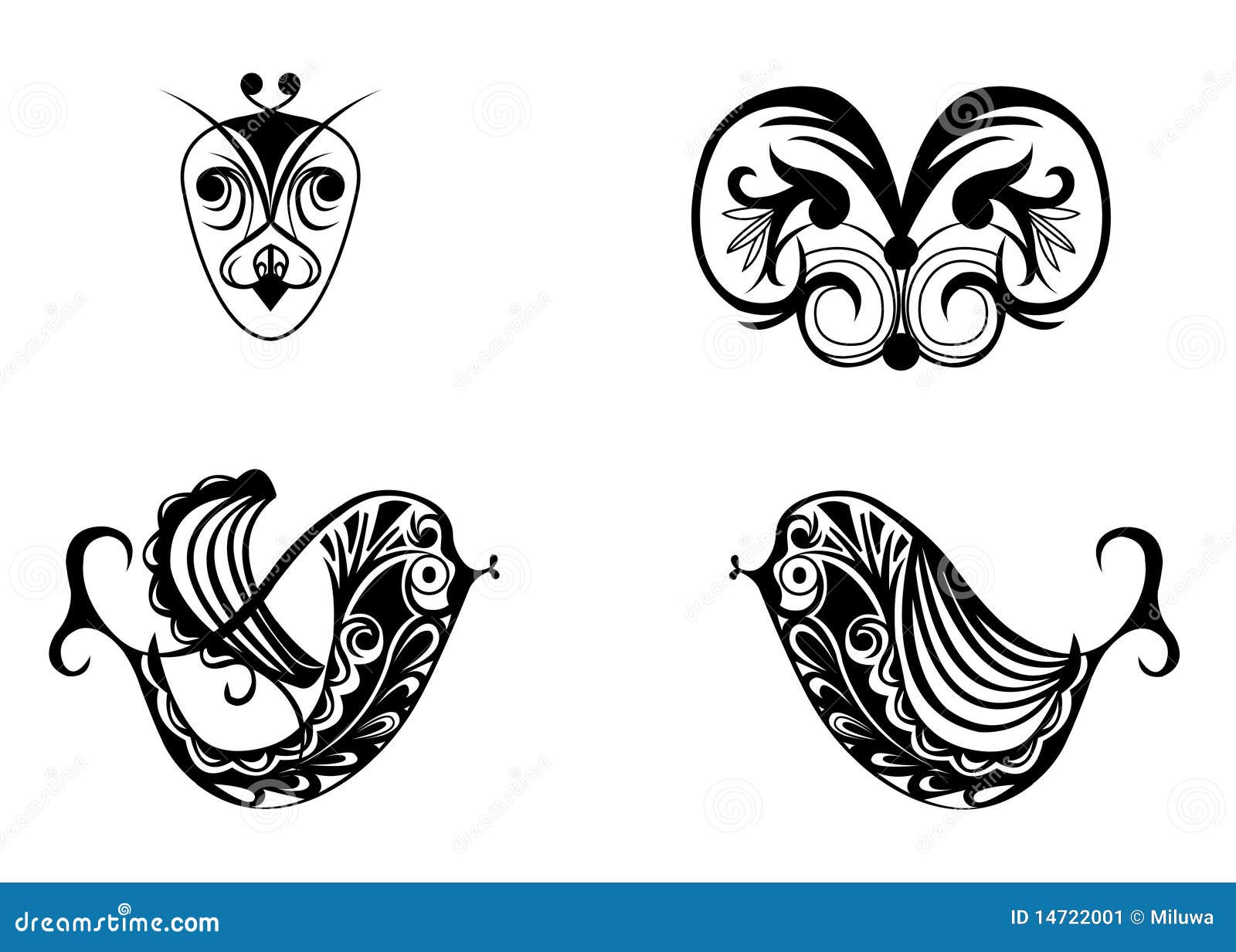 Samples Tattoo Images Stock Image - Image: 14722001