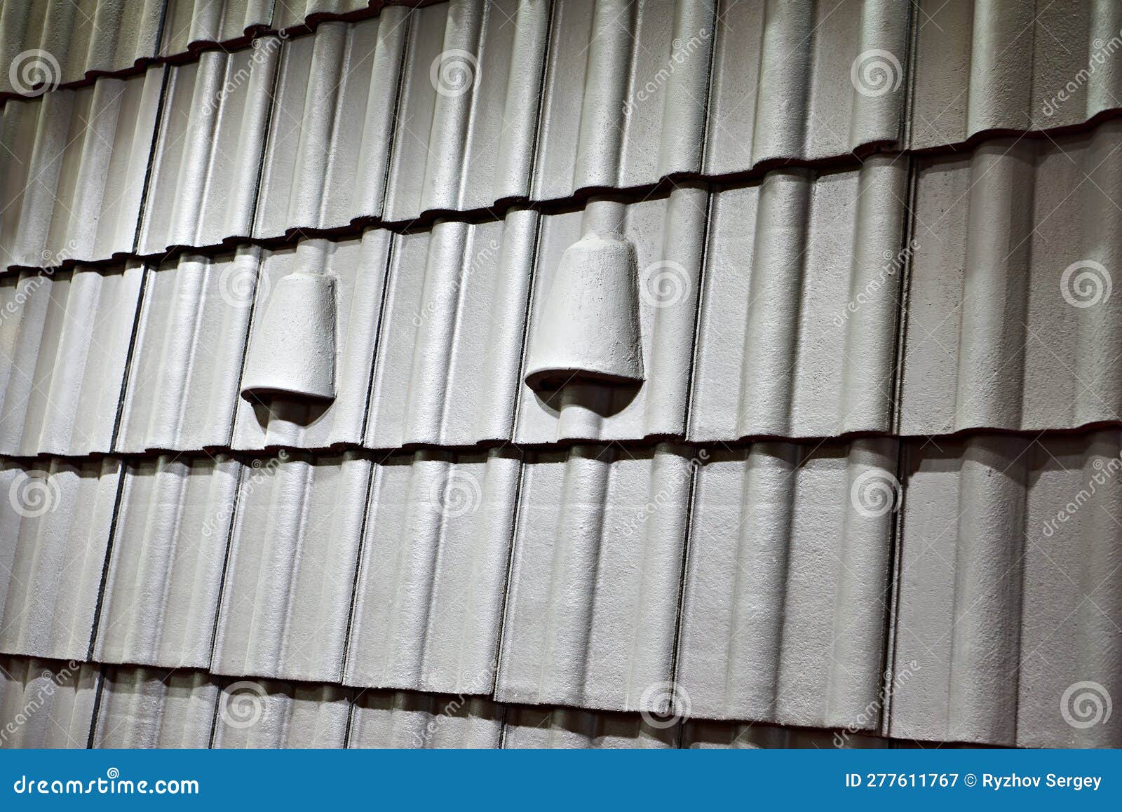 Samples of tiles roof stock image. Image of detail, grey - 277611767