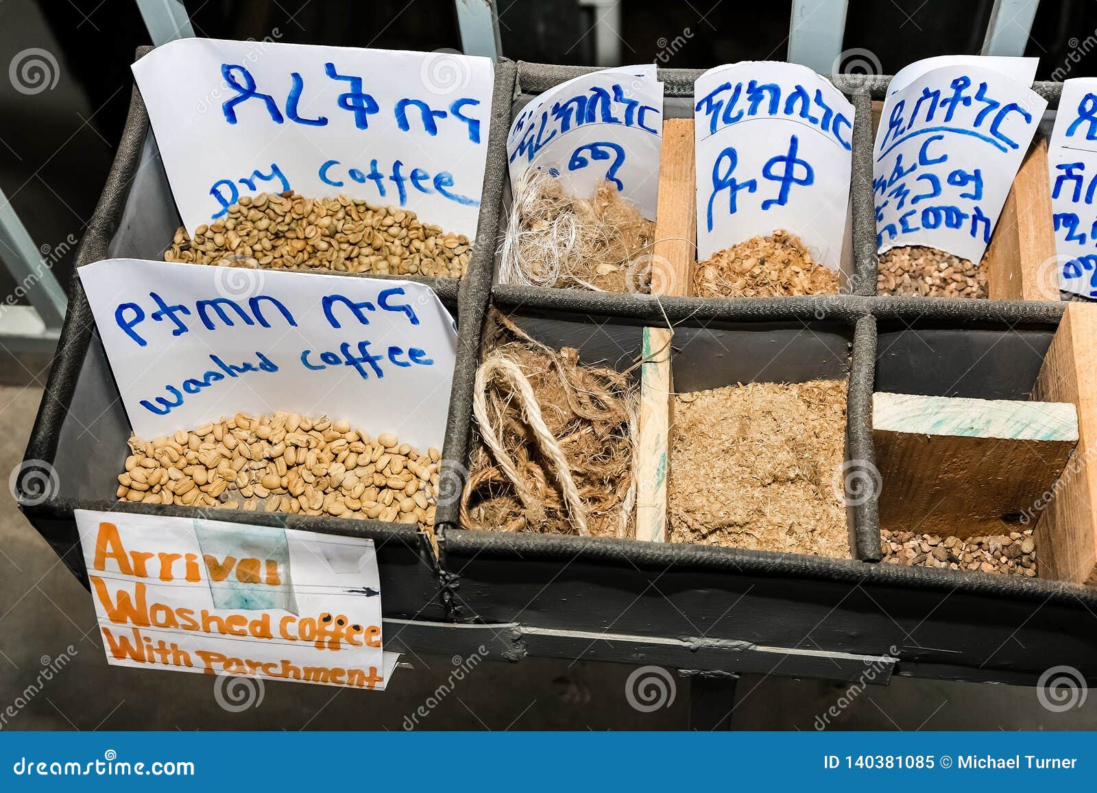 Samples of Various Raw Coffee Beans Editorial Image - Image of ...