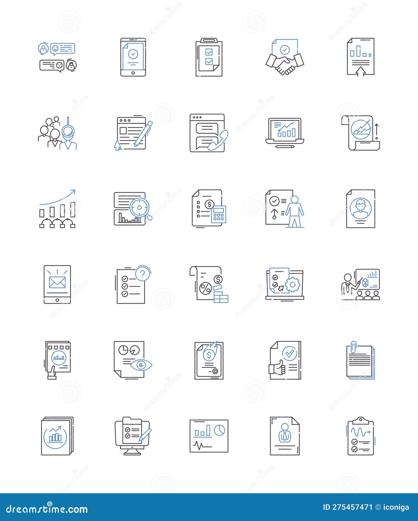 Sampling Line Icons Collection. Experimentation, Subsampling ...