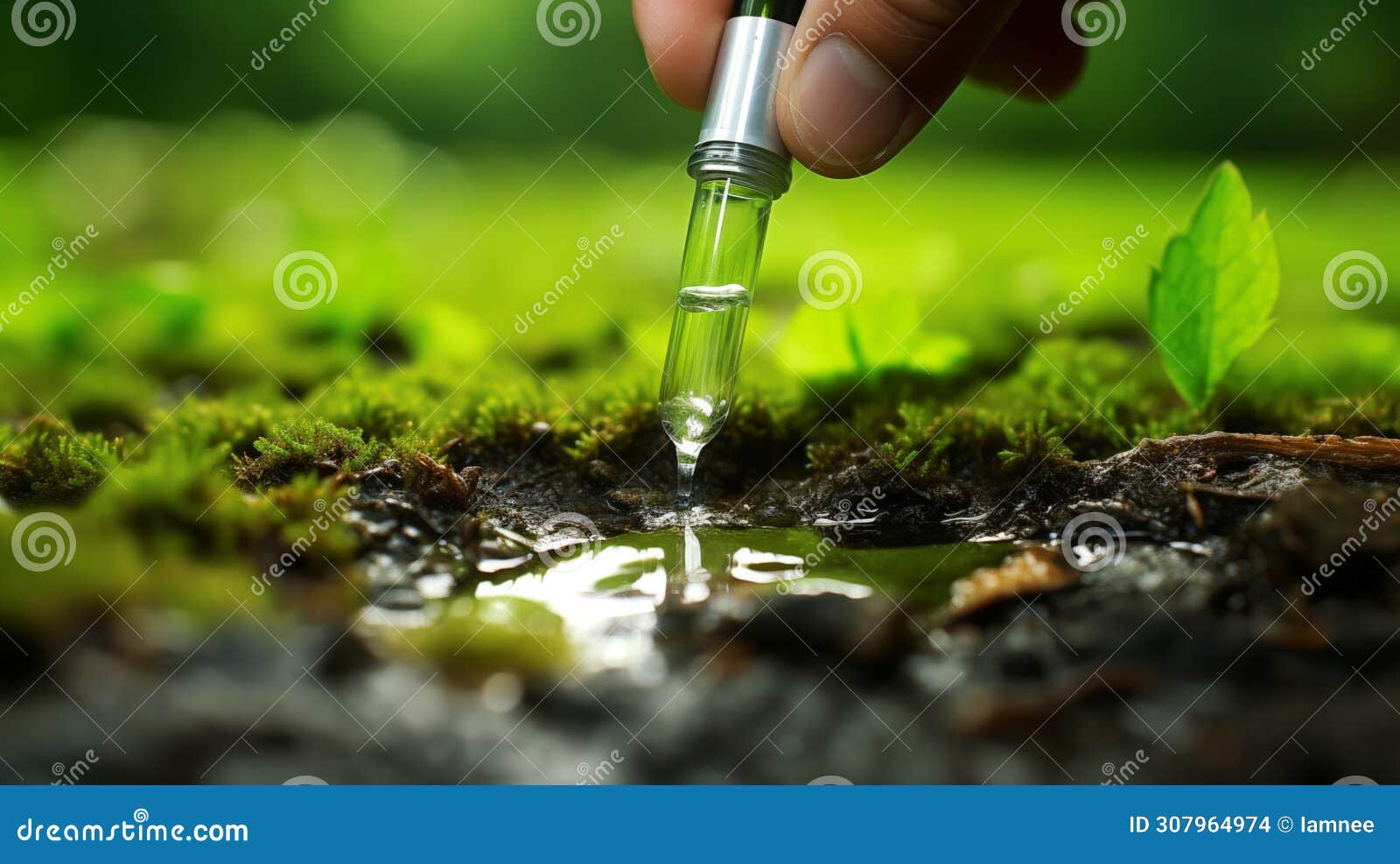 Sampling Water To Detect Viruses: Environmental Swabbing.AI Generated ...