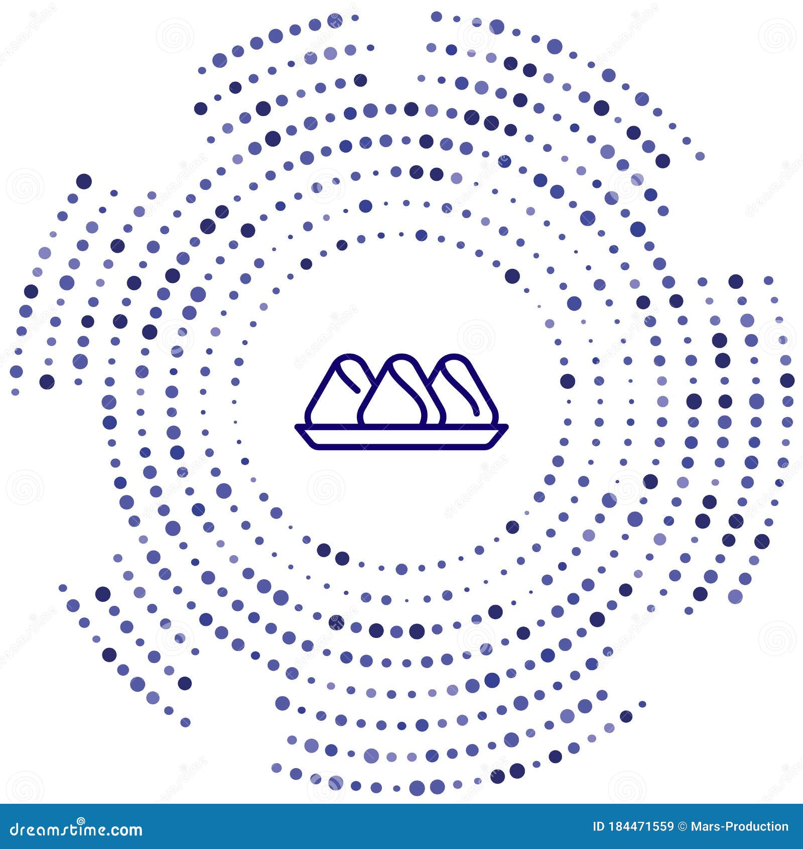 Samsa Vector Icon. Samsa Editable Stroke. Samsa Linear Symbol for Use ...