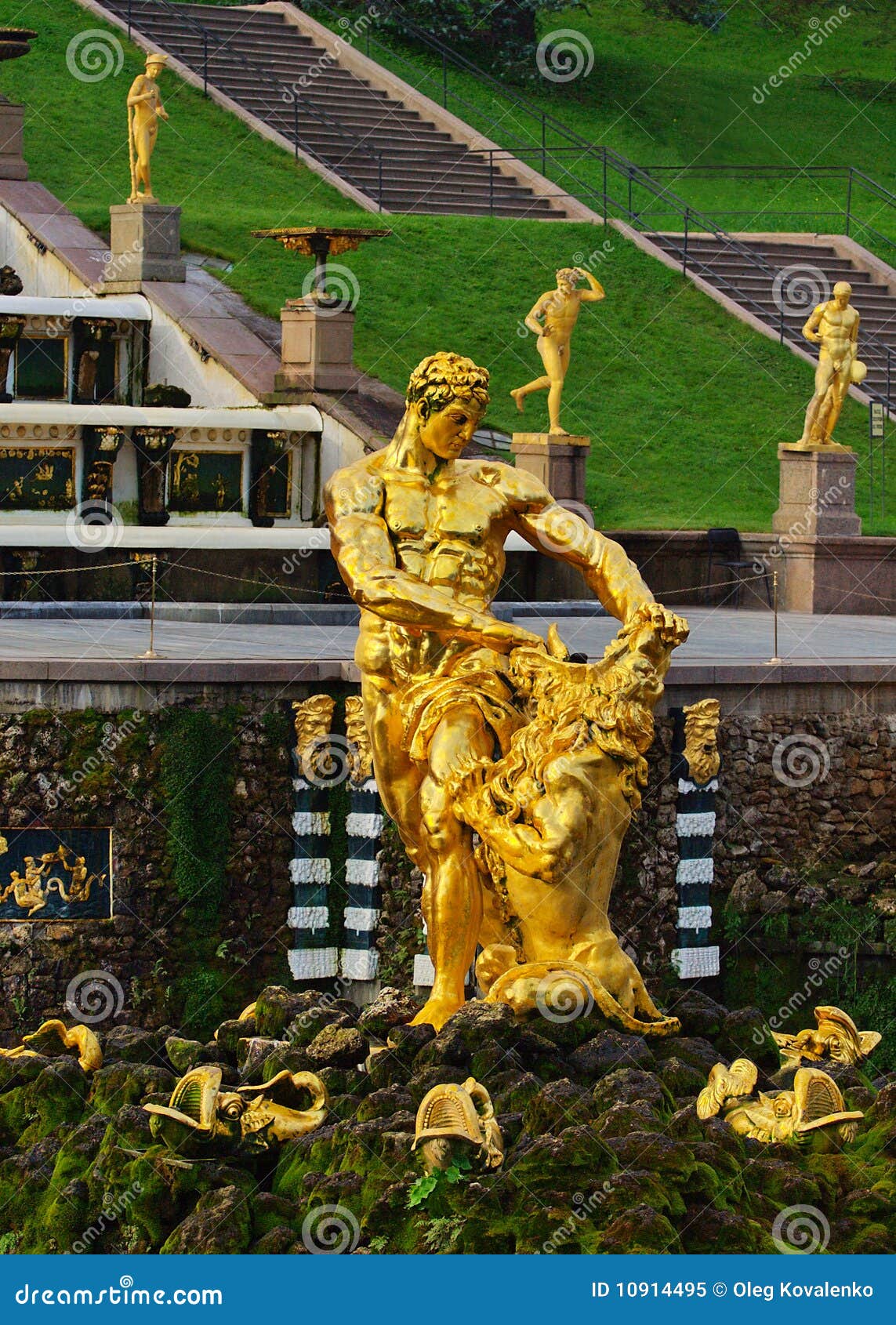 Samson stock image. Image of architecture, park, famous - 10914495