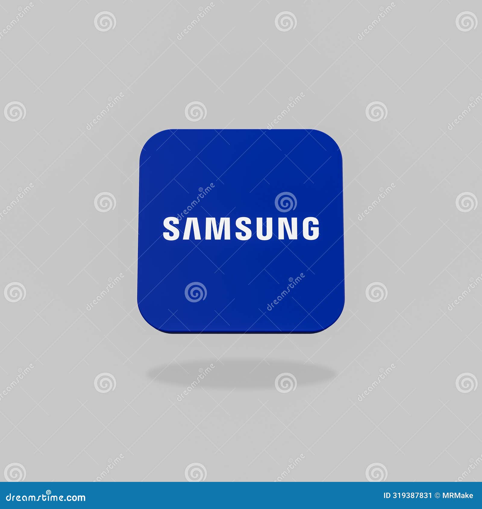 Samsung App Icon Spotlighted On Black Background Editorial Image ...