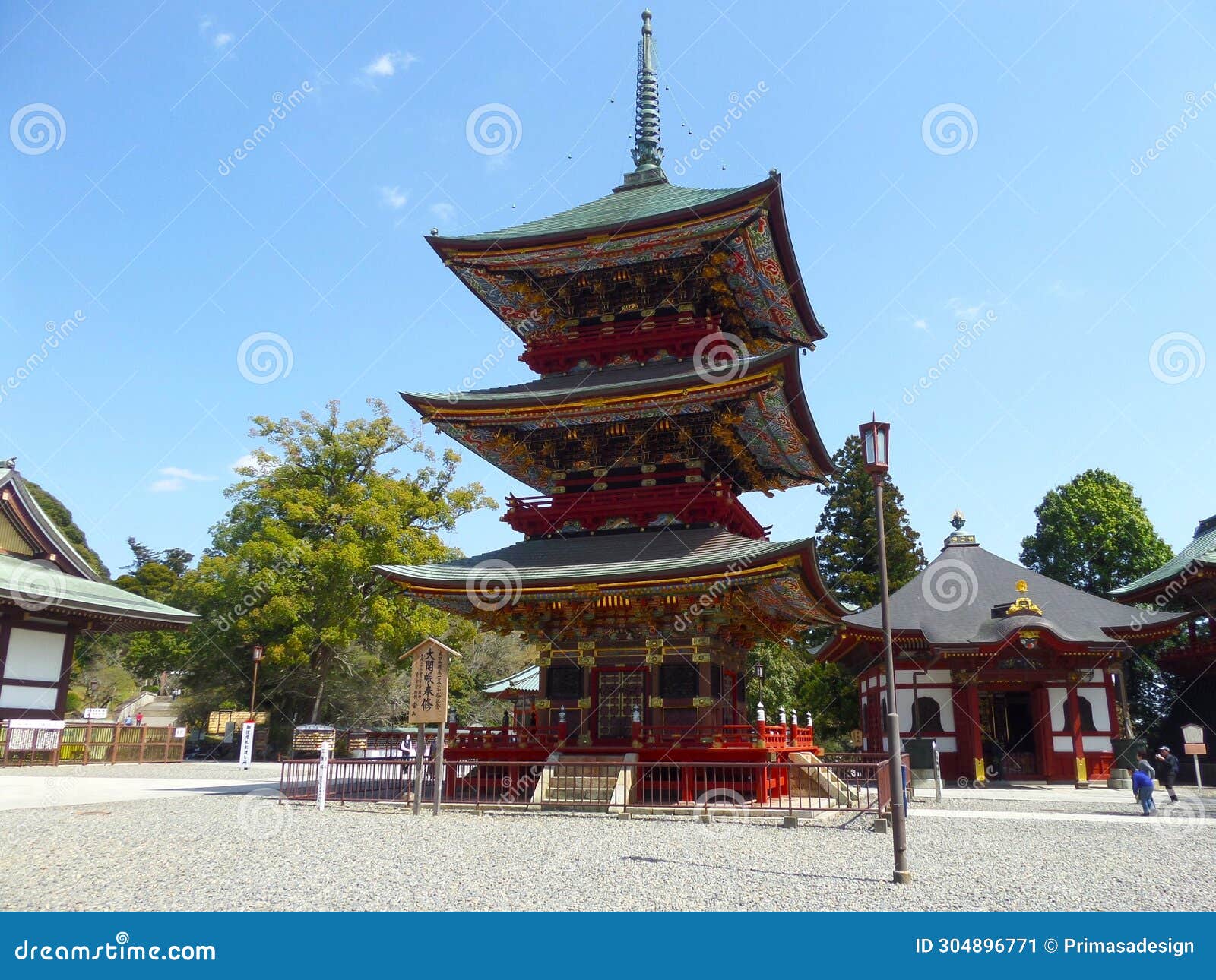 Pagoda Three Layer Of Roof At Kiyomizu Temple. Editorial Photo ...