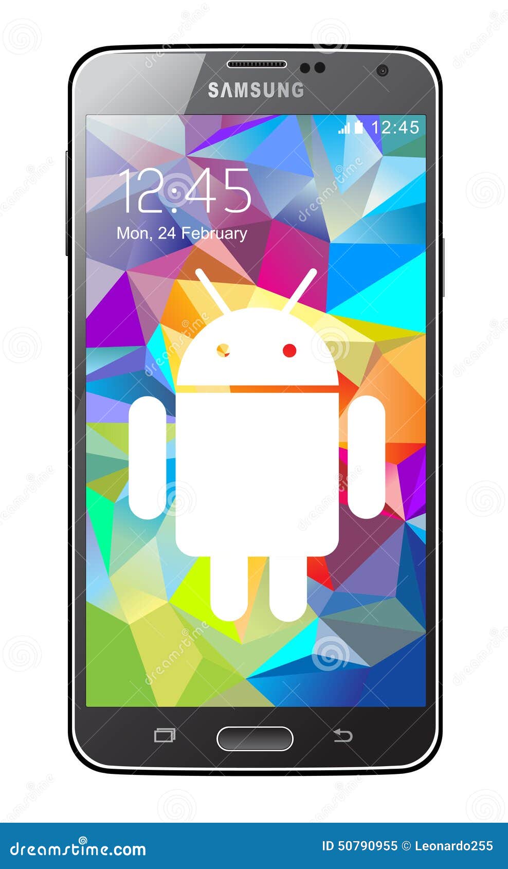 Samsung App Icon Spotlighted On Black Background Editorial Image ...