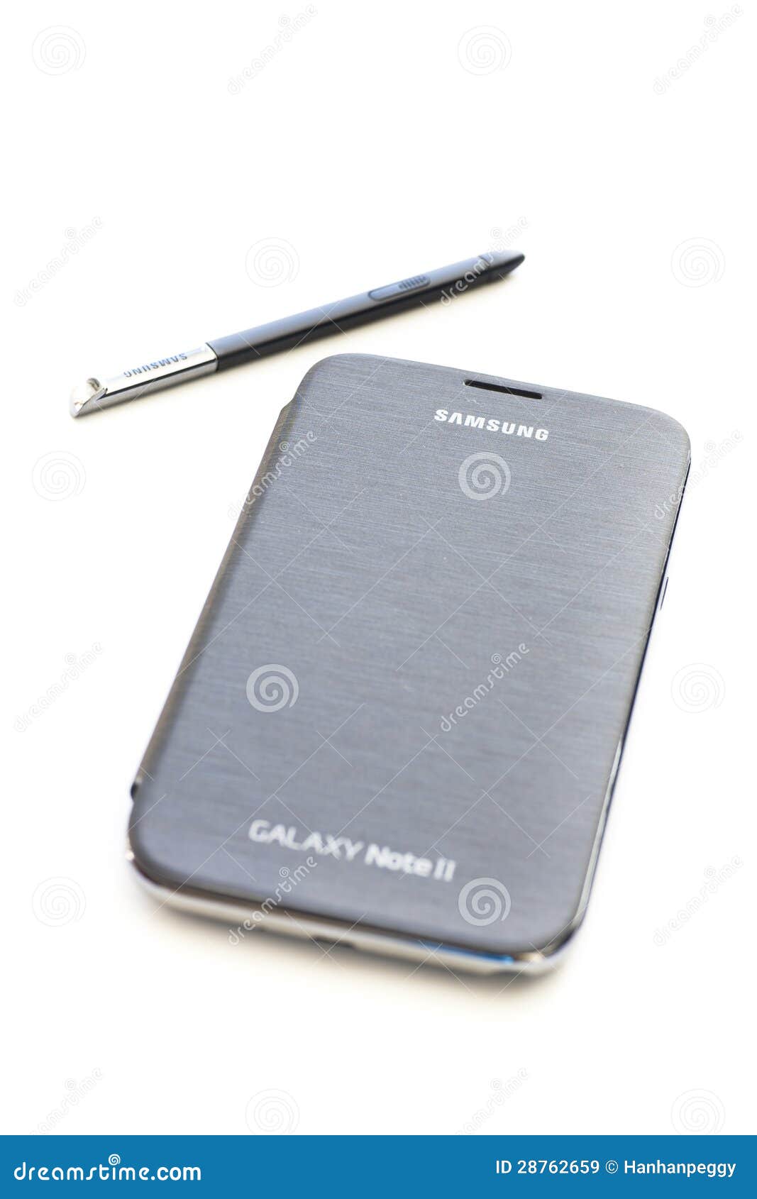Samsung Galaxy Note II editorial stock image. Image of mobile - 28762659
