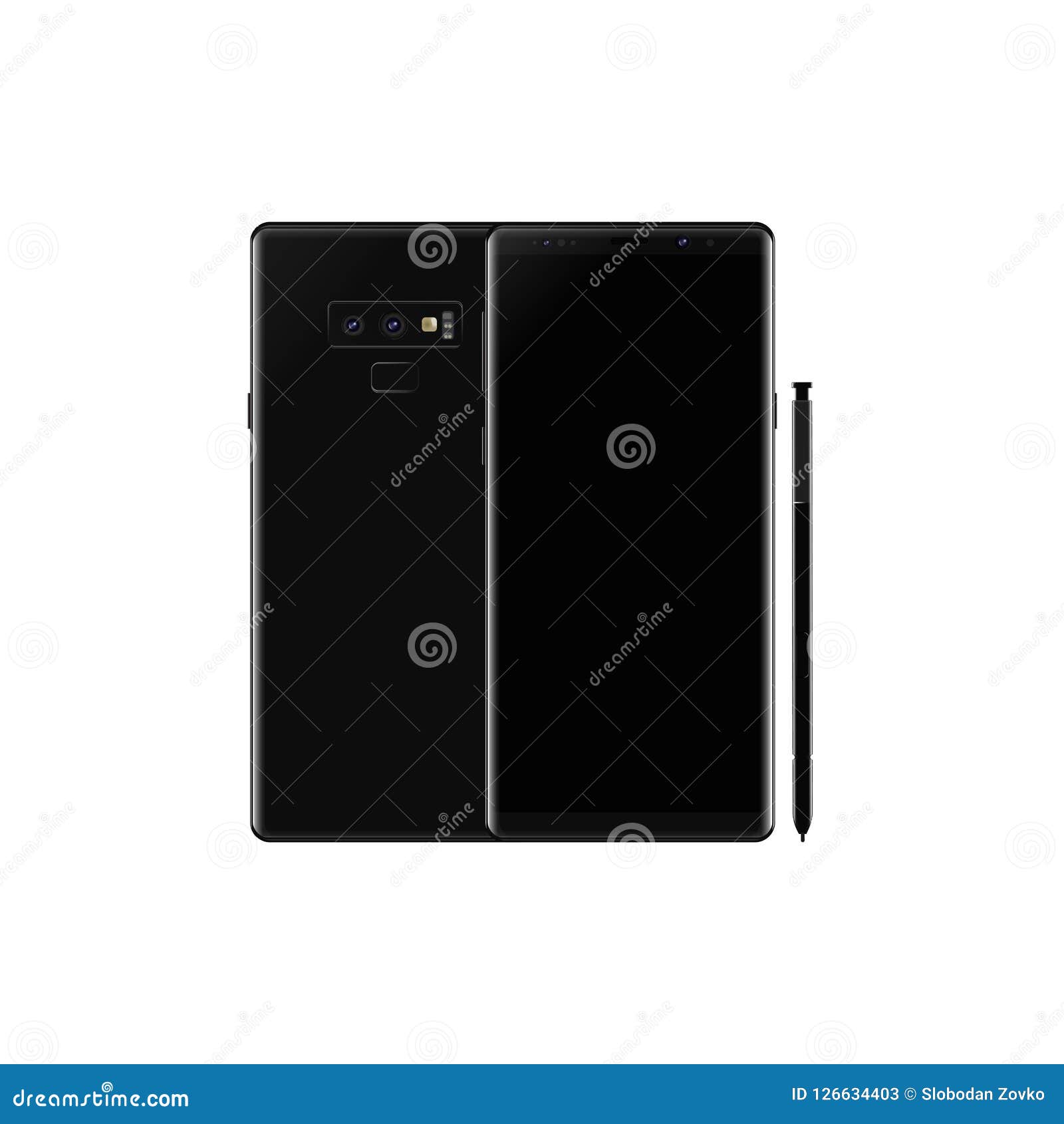 Samsung Galaxy Note Vector Stock Illustrations – 51 Samsung Galaxy Note ...