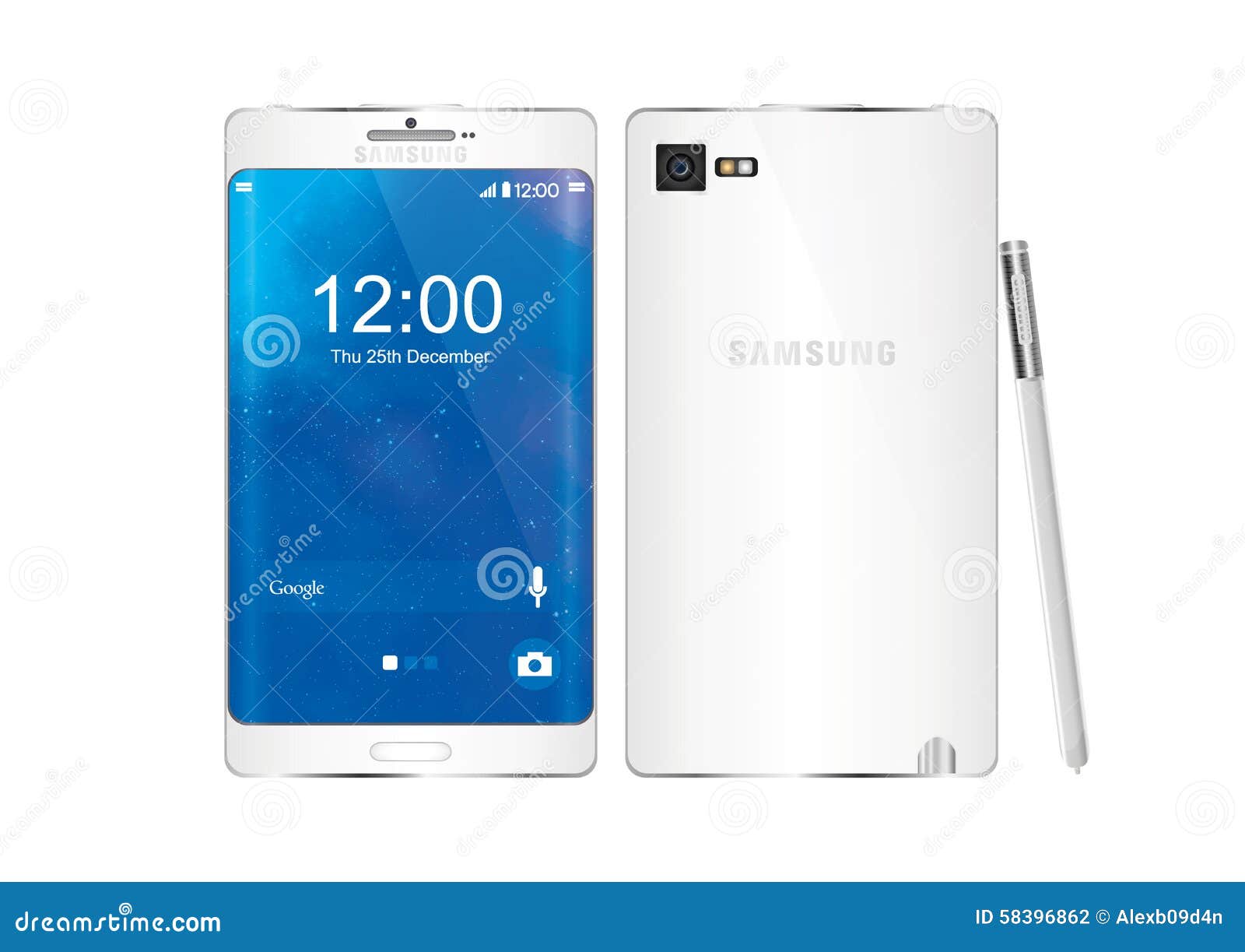 Samsung Galaxy Note 5 editorial photography. Illustration of editorial ...