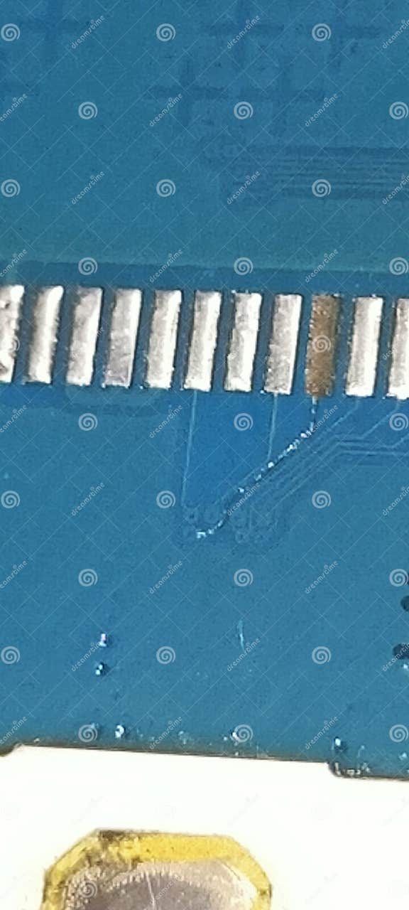 Samsung Keypad Damage Mobile Board with Display Line Damage Stock Image ...