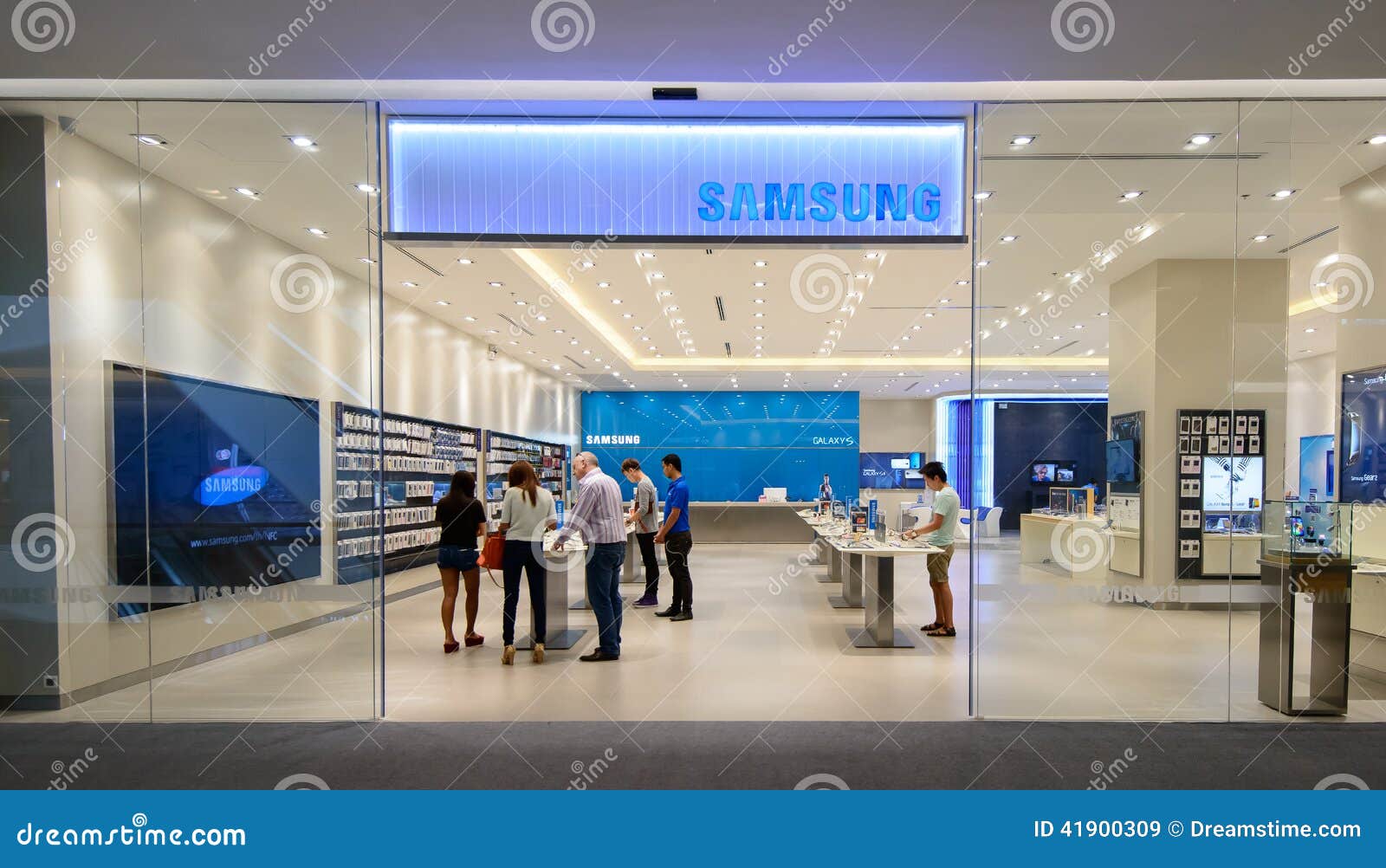 Samsung-winkel, Centrale Ambassade Redactionele Stock Afbeelding ...