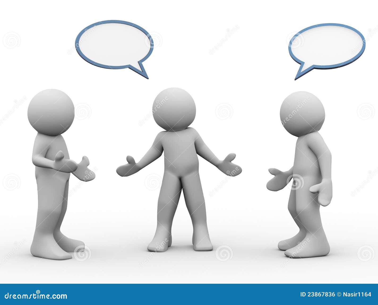 Samtal för folk 3d stock illustrationer. Illustration av kommunikation ...