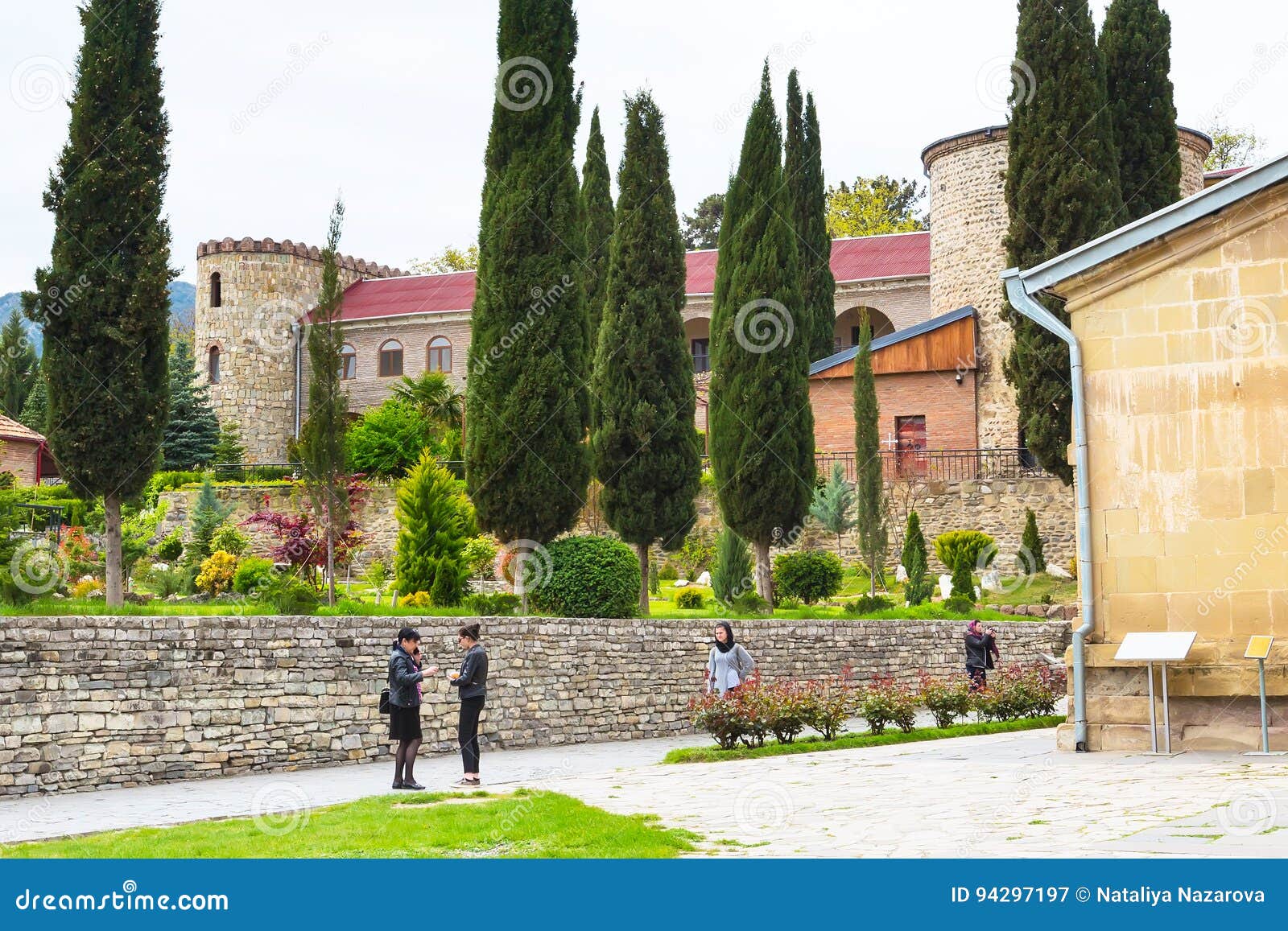 Samtavro Monastery in Mtskheta, Georgia Editorial Photography - Image ...
