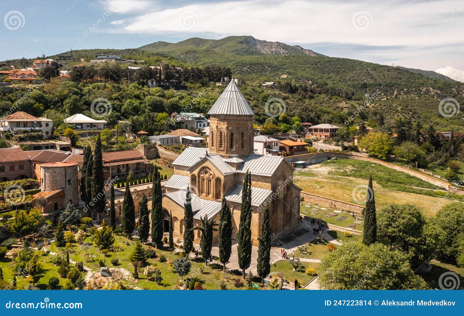 Samtavro S Convent in Mtskheta Stock Photo - Image of ancient, convent ...
