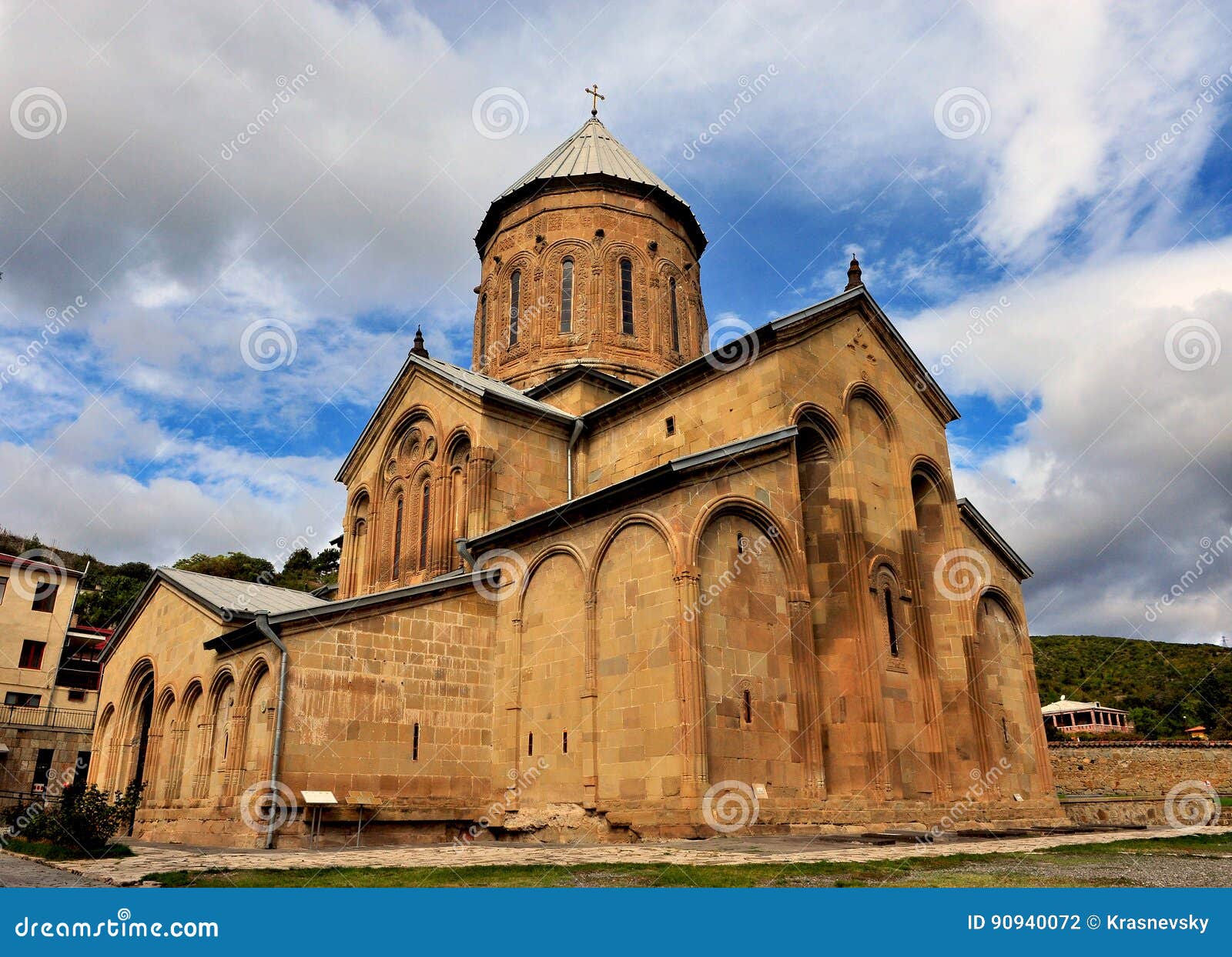 Samtavro Transfiguration Orthodox Church, Georgia Stock Photo - Image ...