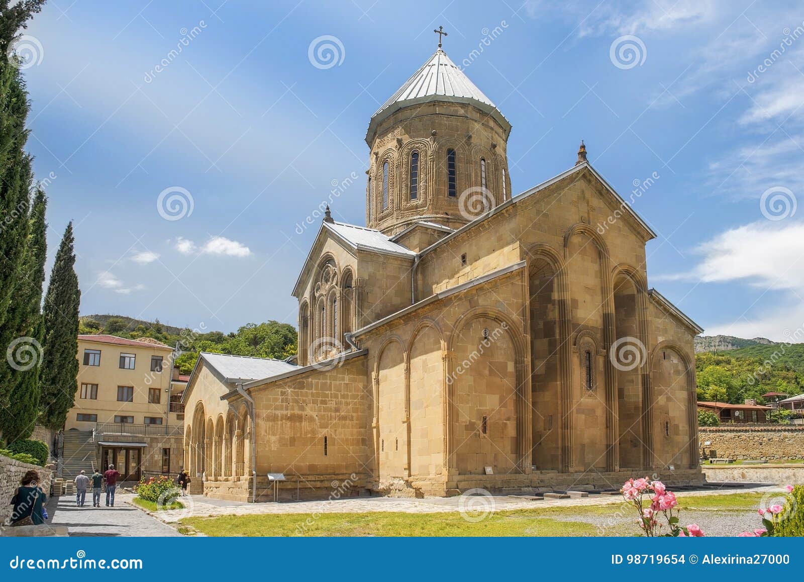 Samtavro Transfiguration Orthodox Church in Mtskheta, Georgia Editorial ...