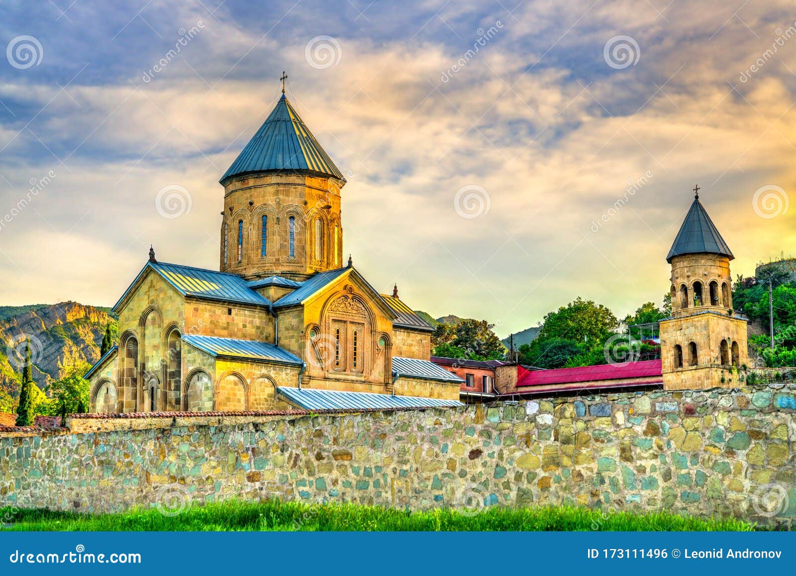 Samtavro Monastery in Mtskheta, Georgia Stock Photo - Image of ...