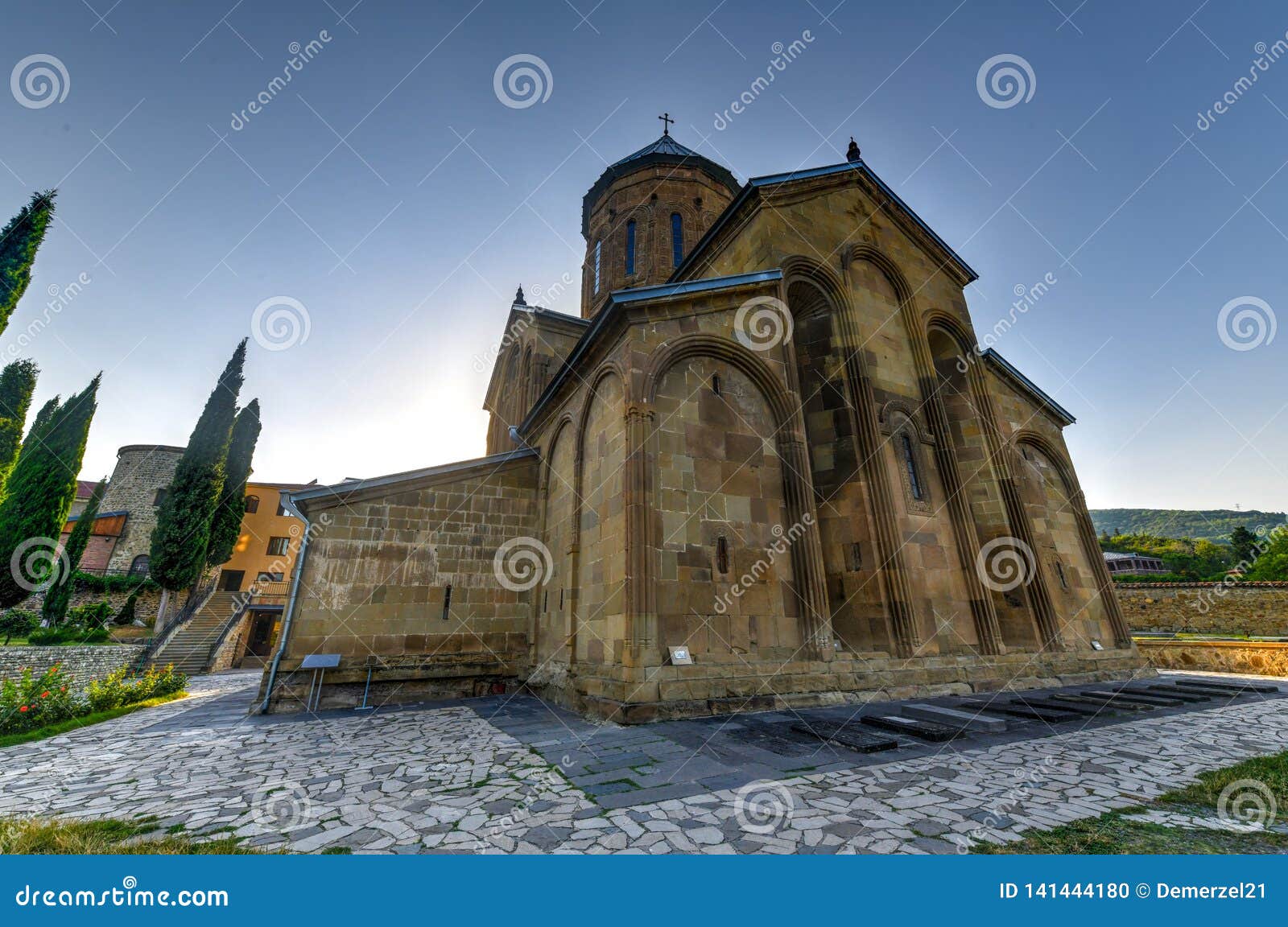 Samtavro Transfiguration Orthodox Church - Mtskhta, Georgia Stock Photo ...