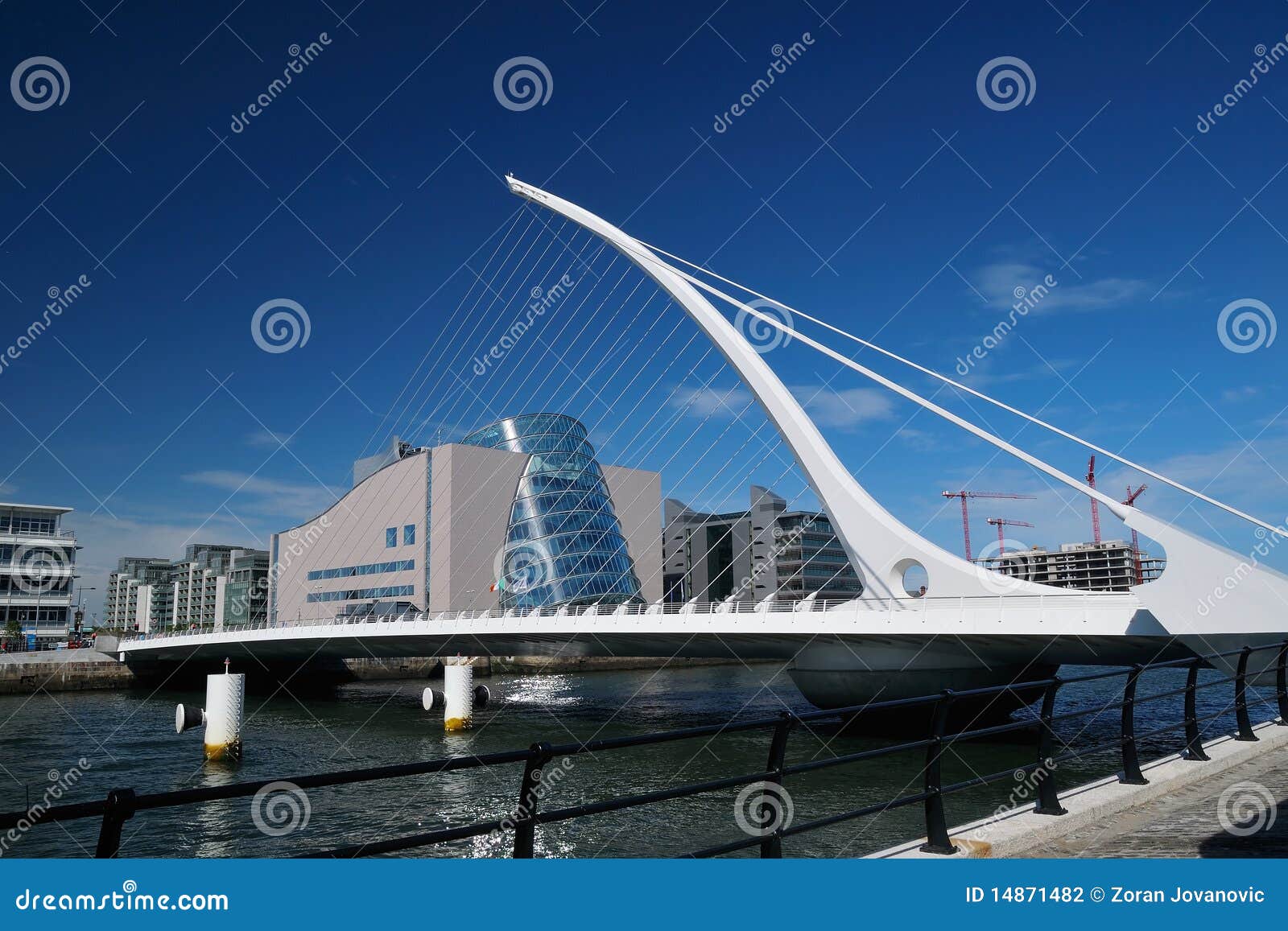 Samuel Beckett Bridge editorial photography. Image of beckett - 14871482