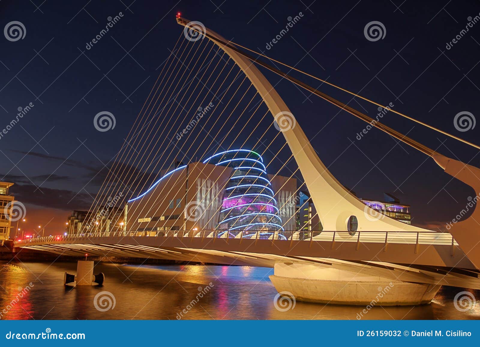 Samuel Beckett Bridge. Dublin. Ireland Editorial Photography - Image of ...