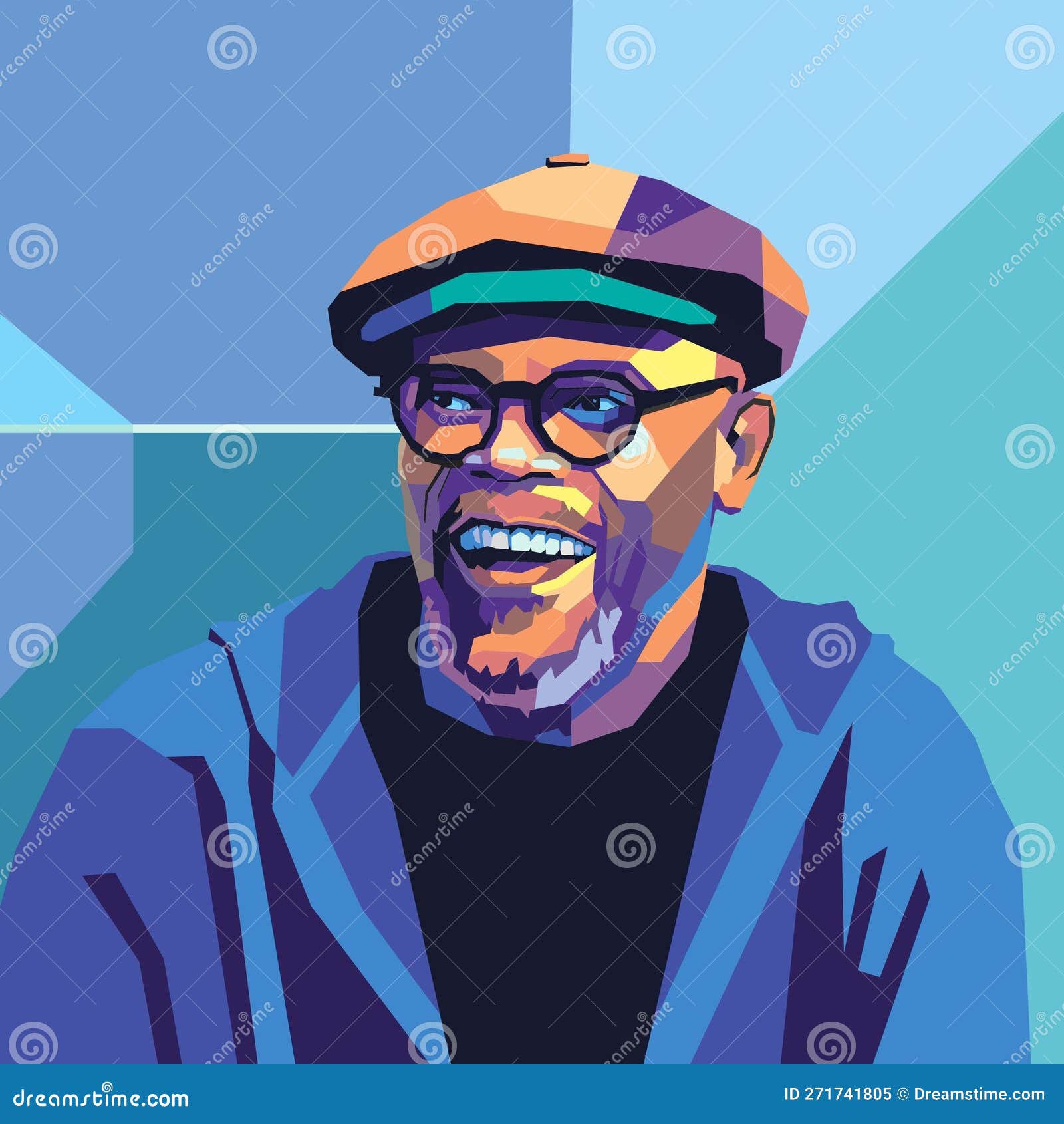 Samuel L Jackson Pop Art editorial image. Illustration of samuel ...