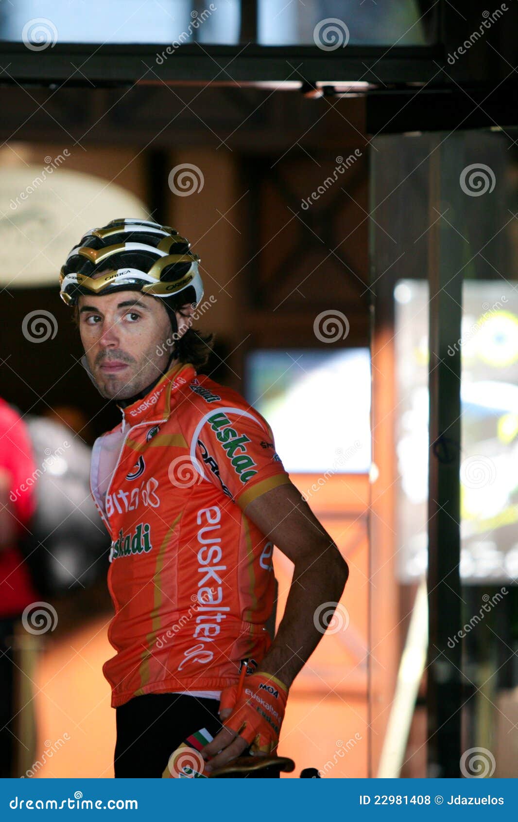 Samuel Sanchez of Euskatel Team Editorial Stock Photo - Image of ...