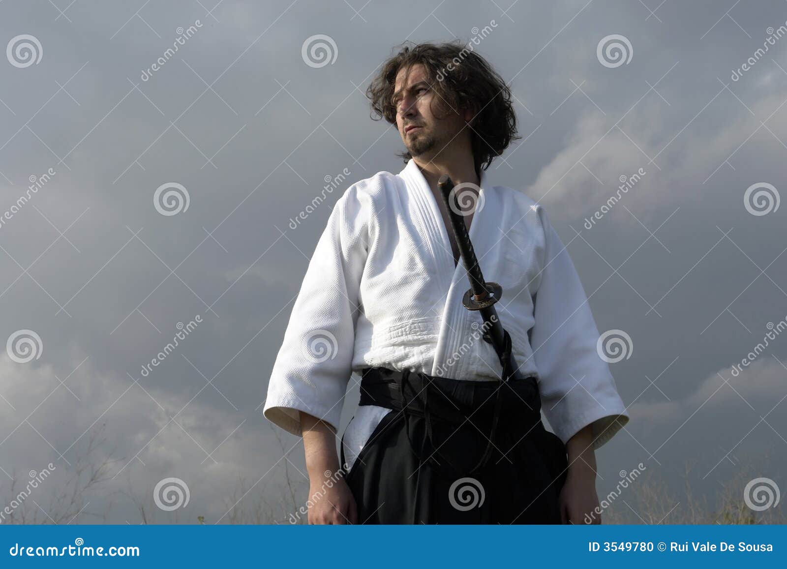 Samurai stock photo. Image of defense, katana, male, martial - 3549780