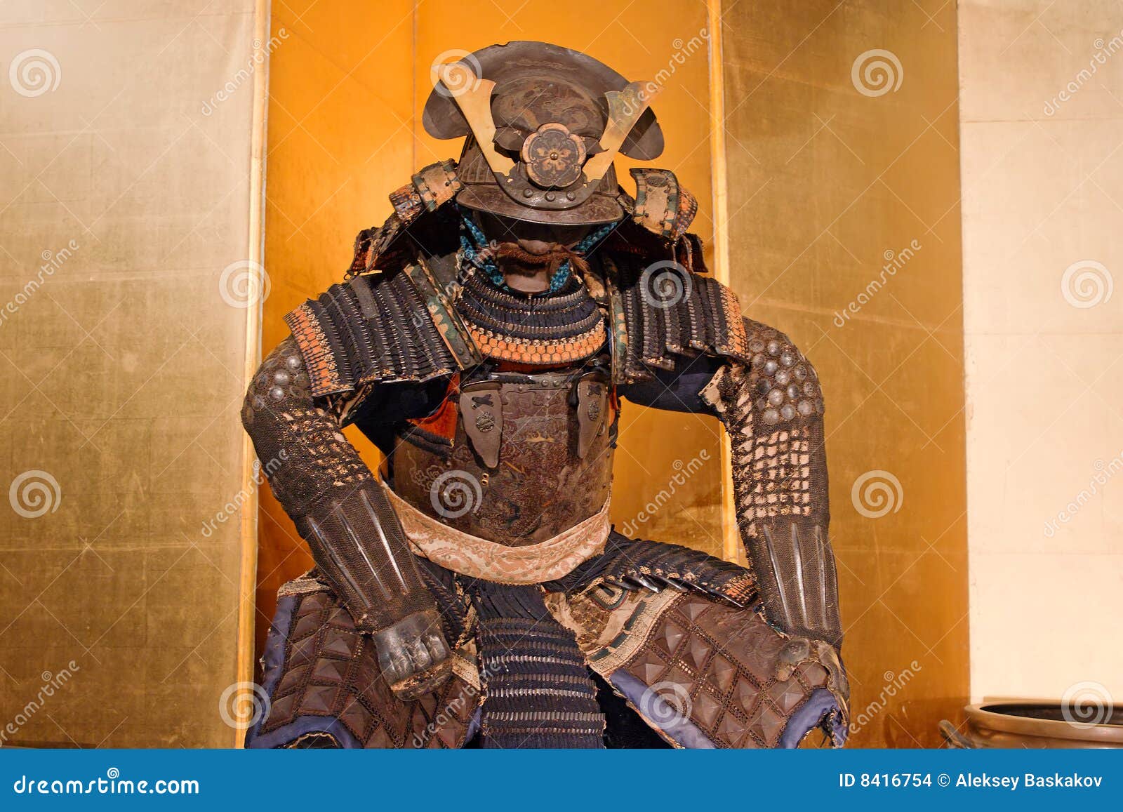 Samurai armor stock photo. Image of knight, leather, combative - 8416754