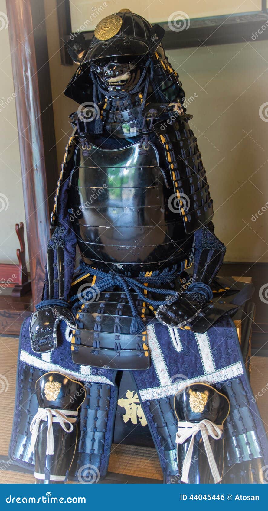 Samurai In Armor With Katana Sword Royalty-Free Stock Image ...