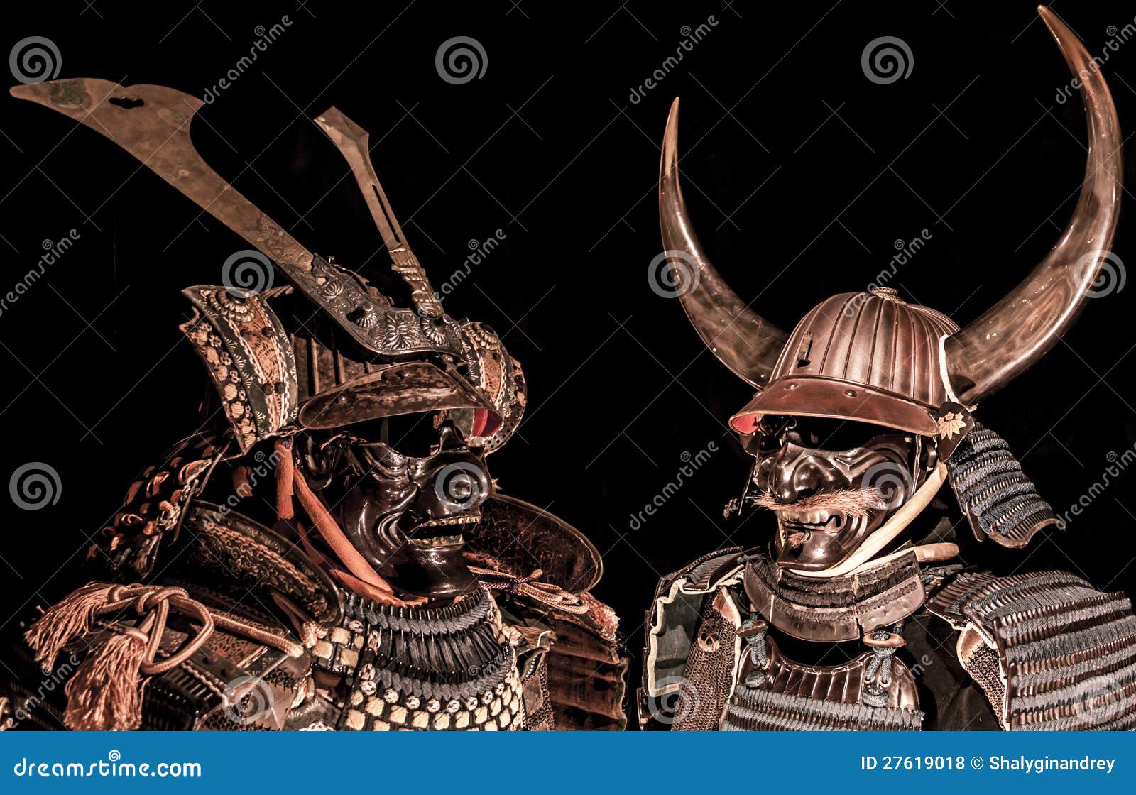 Samurai body armor stock photo. Image of warrior, samurai - 27619018