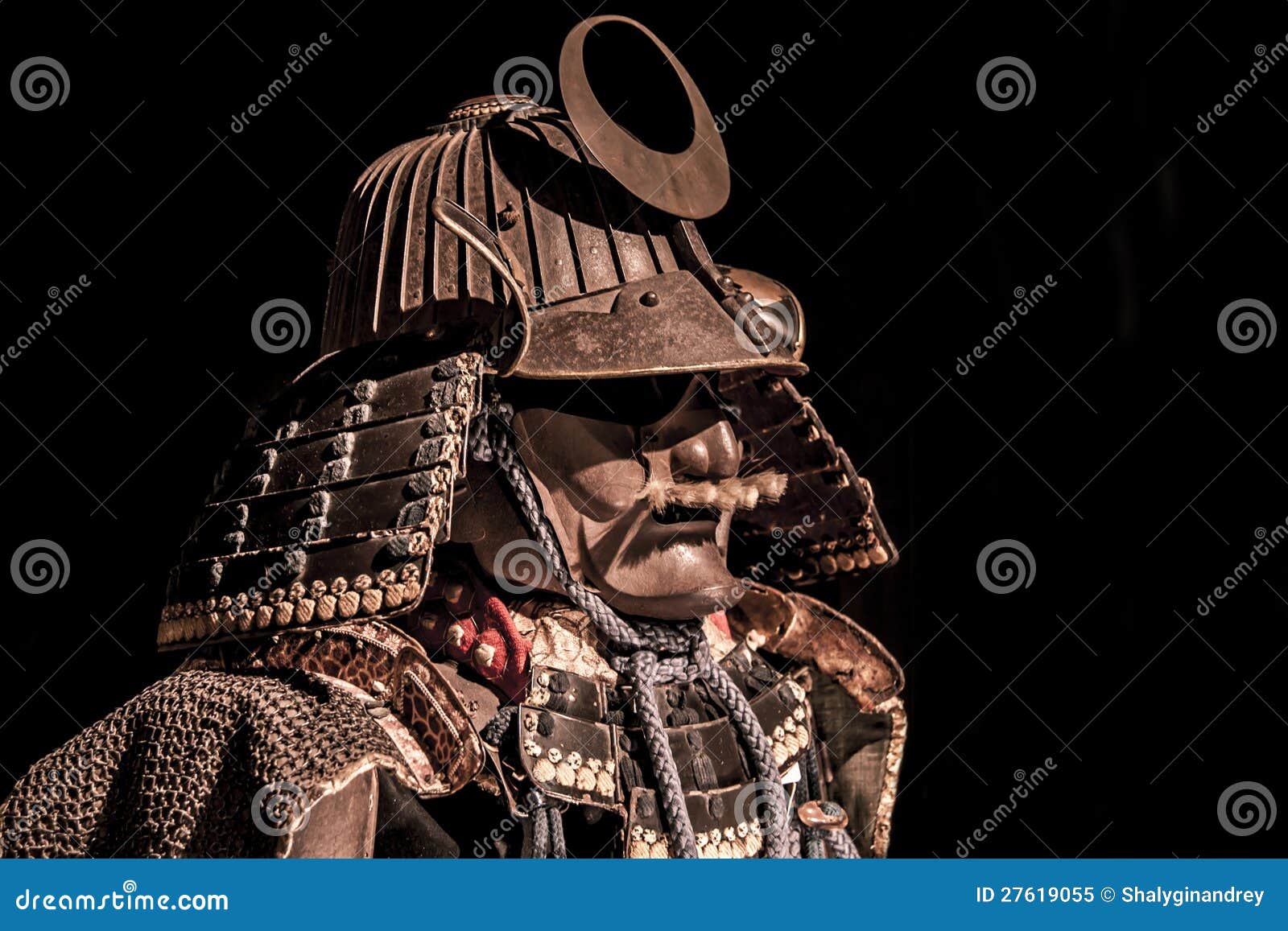 Samurai body armor stock image. Image of armour, army - 27619055