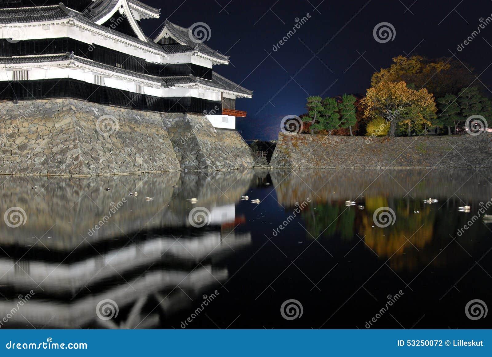 Samurai castle stock photo. Image of history, asia, building - 53250072