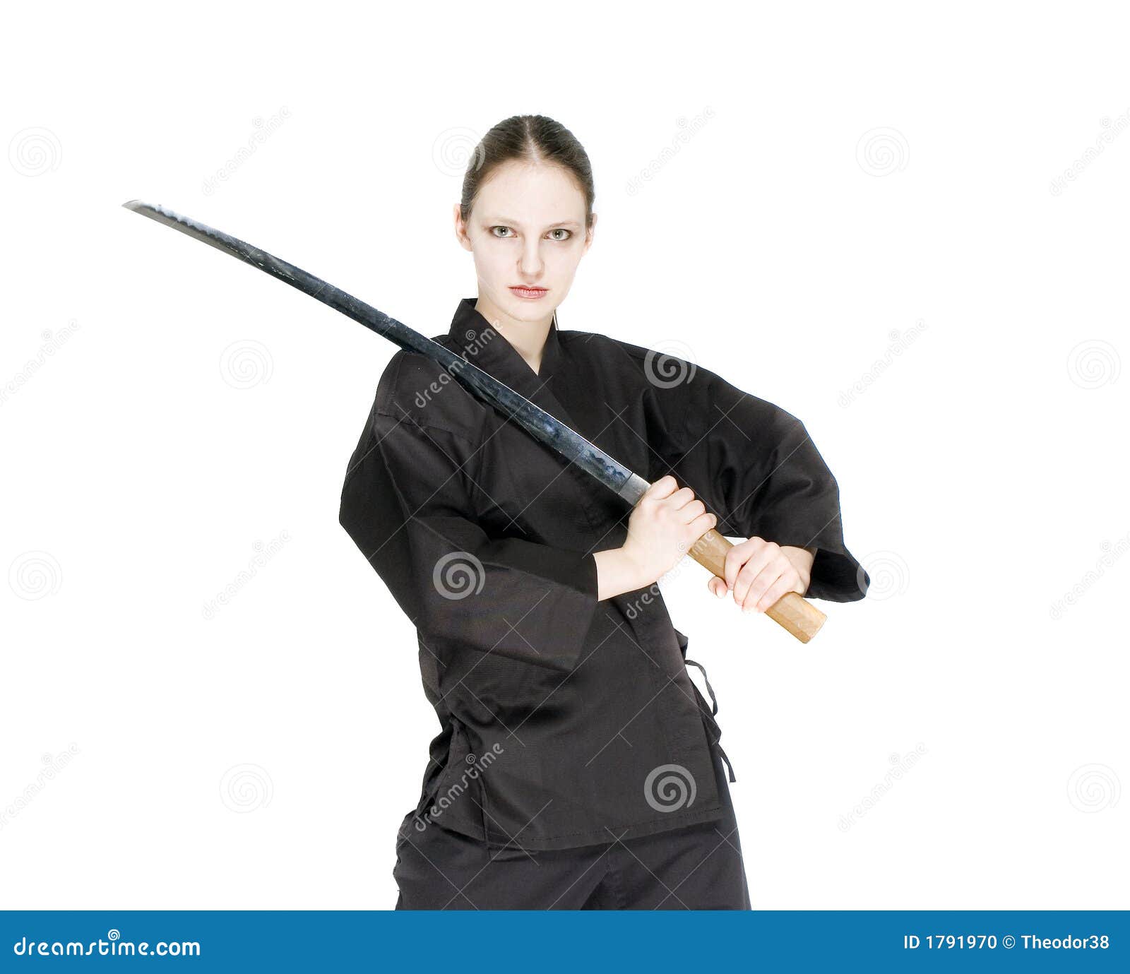 Samurai Girl Stock Photo | CartoonDealer.com #69063912