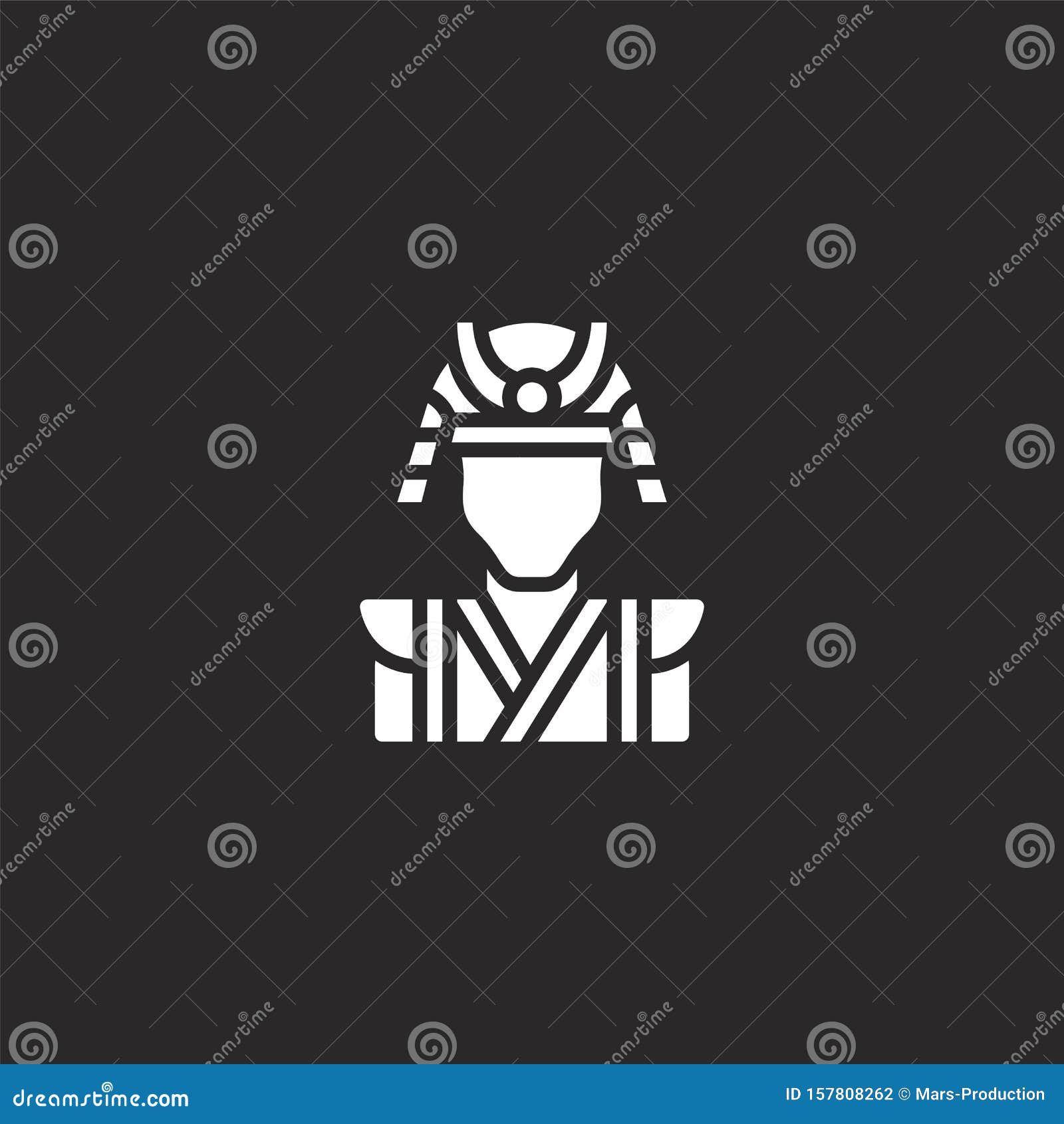 Samurai Icon. Filled Samurai Icon for Website Design and Mobile, App ...