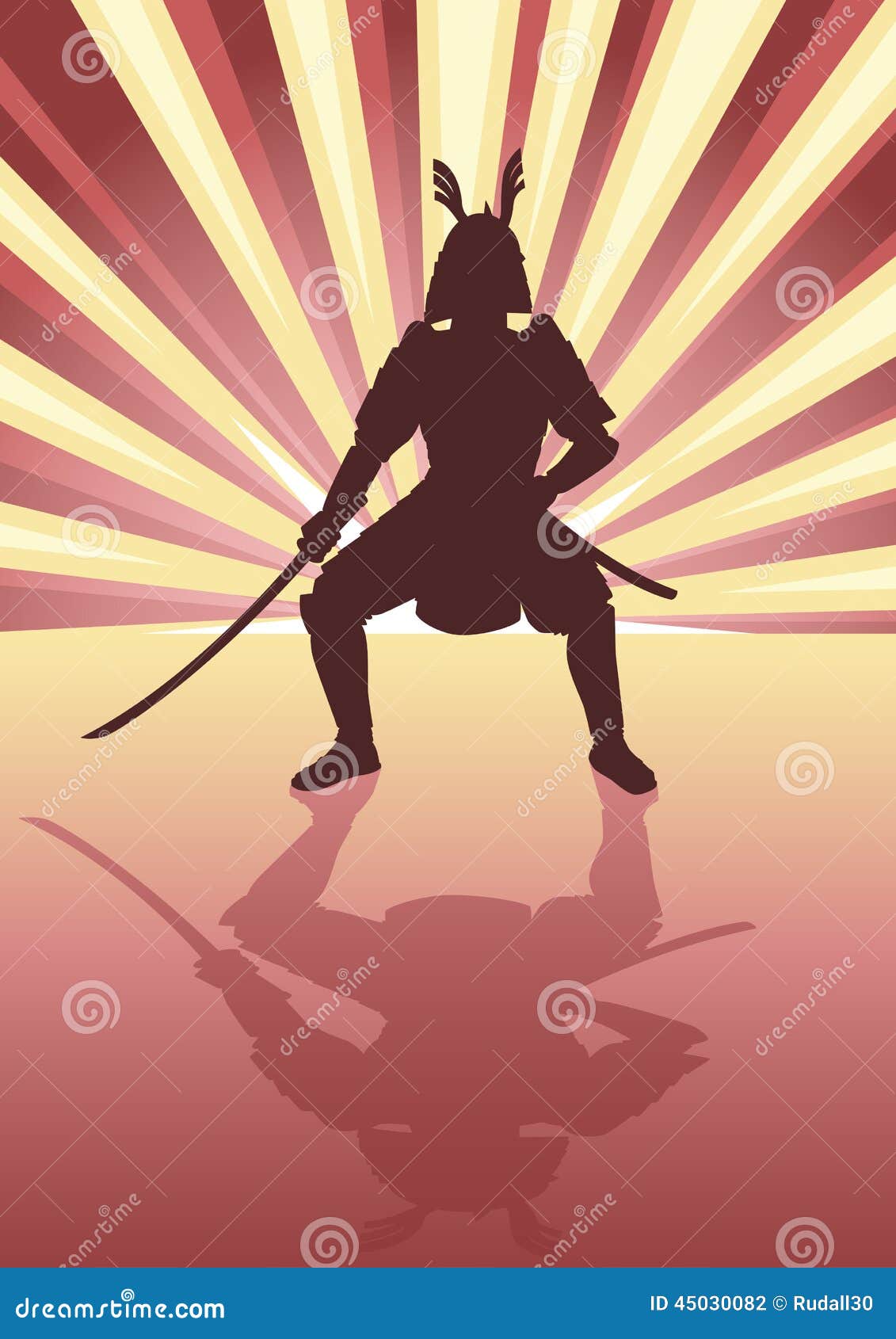 Samurai Spirit Part2 Japanese Calligraphy Cartoon Vector ...
