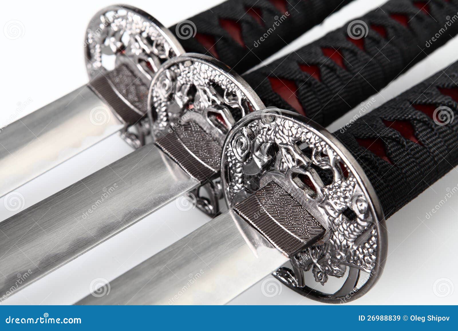 Samurai katana swords stock image. Image of hilt, culture - 26988839
