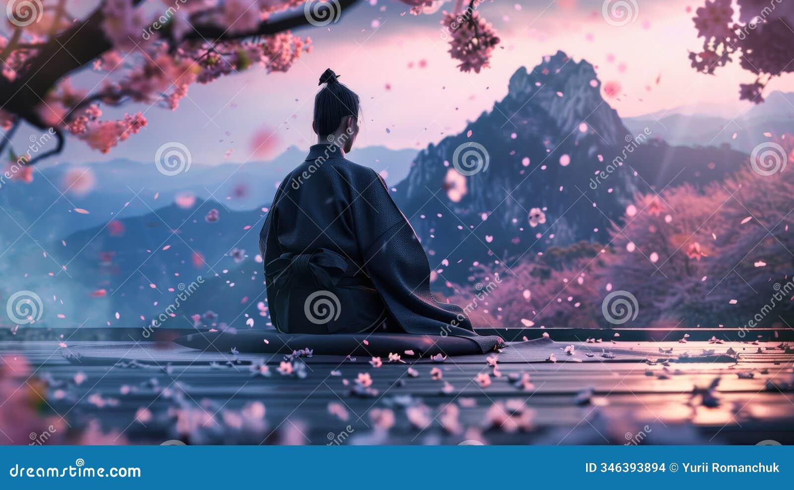 Samurai Spirit Part1 Japanese Calligraphy Vector Illustration ...