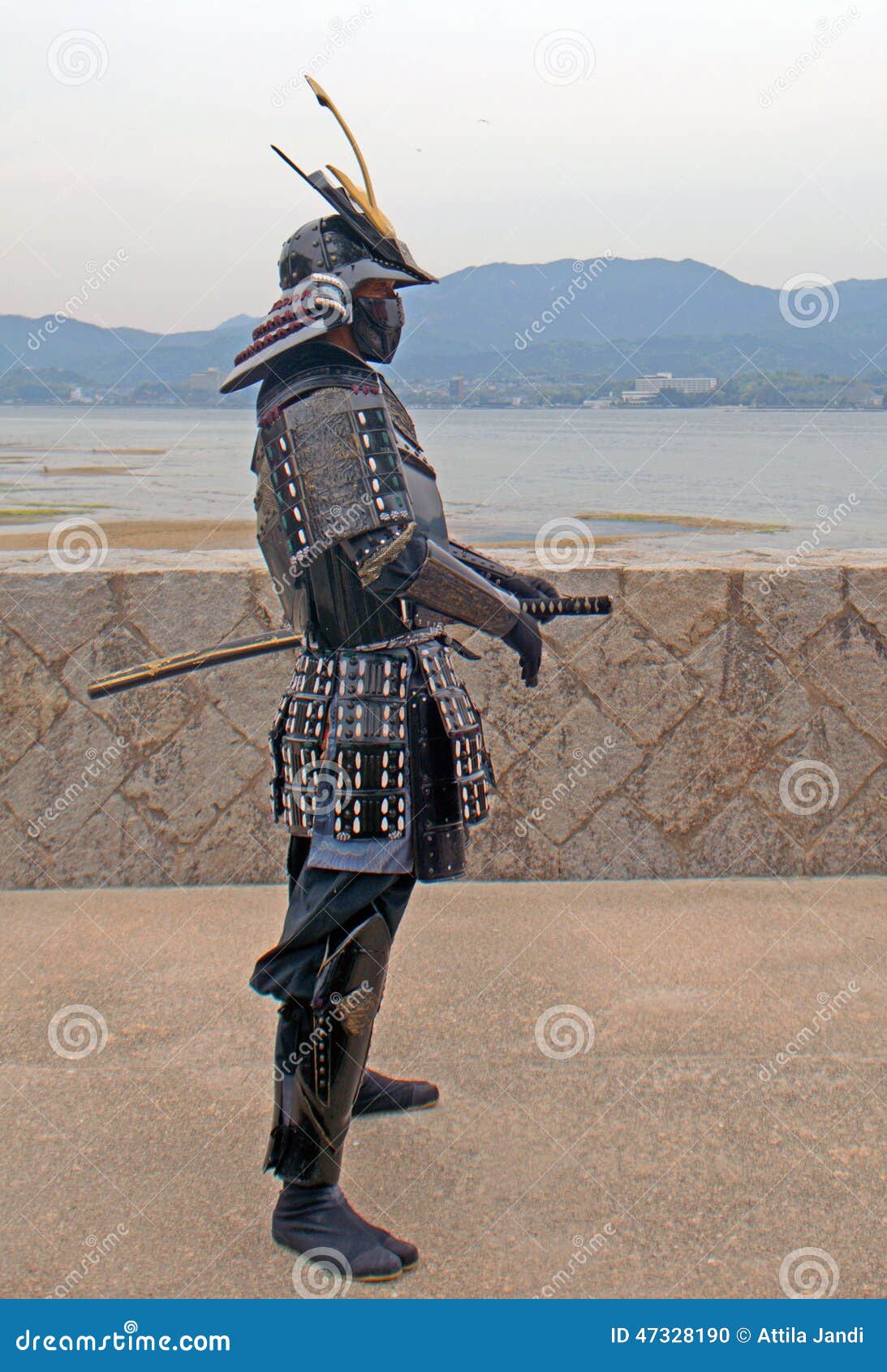 Samurai, Miyajima, Japan Editorial Image - Image: 47328190