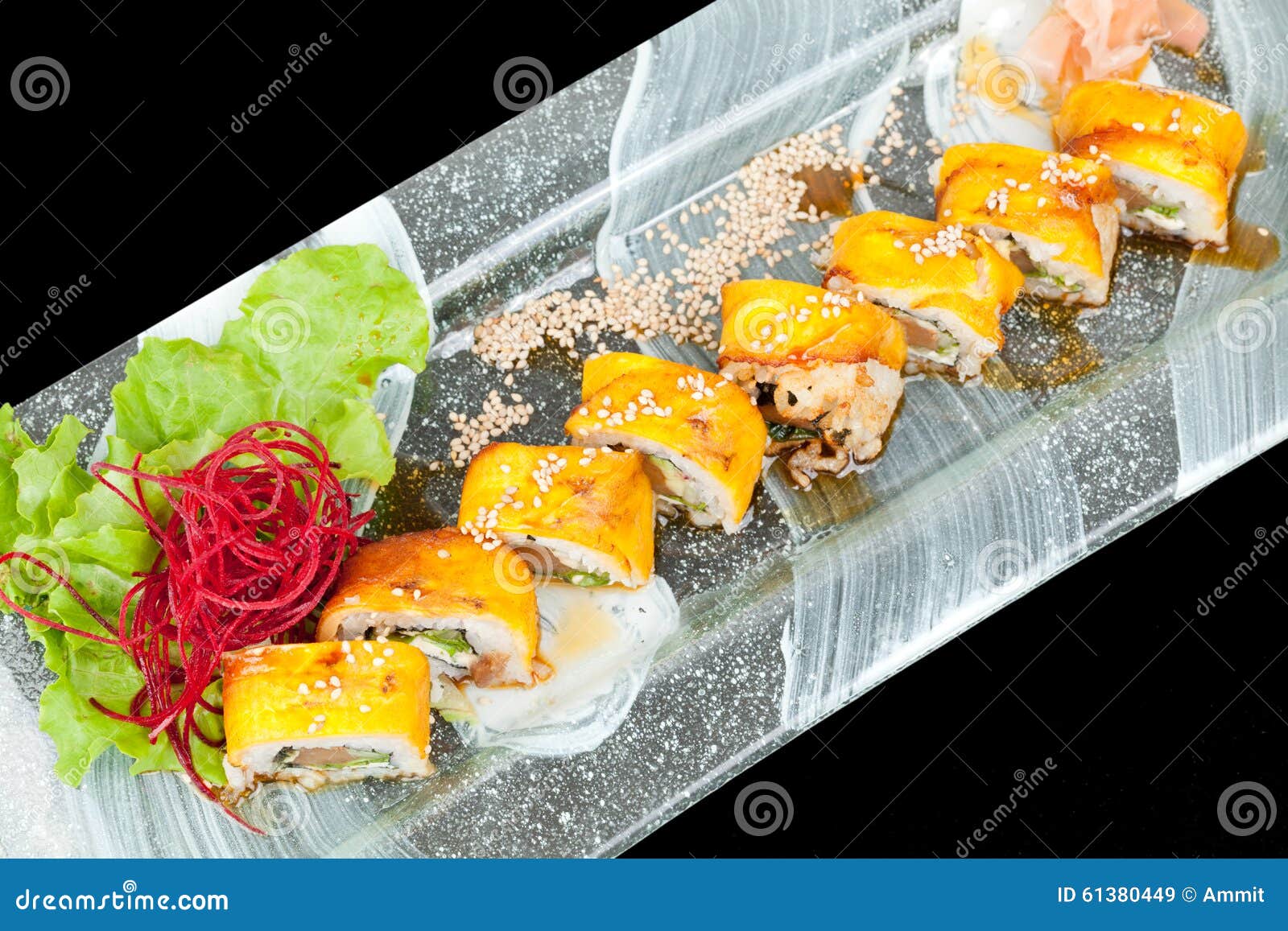 Samurai Roll 2 stock image. Image of japanese, dinner - 61380449