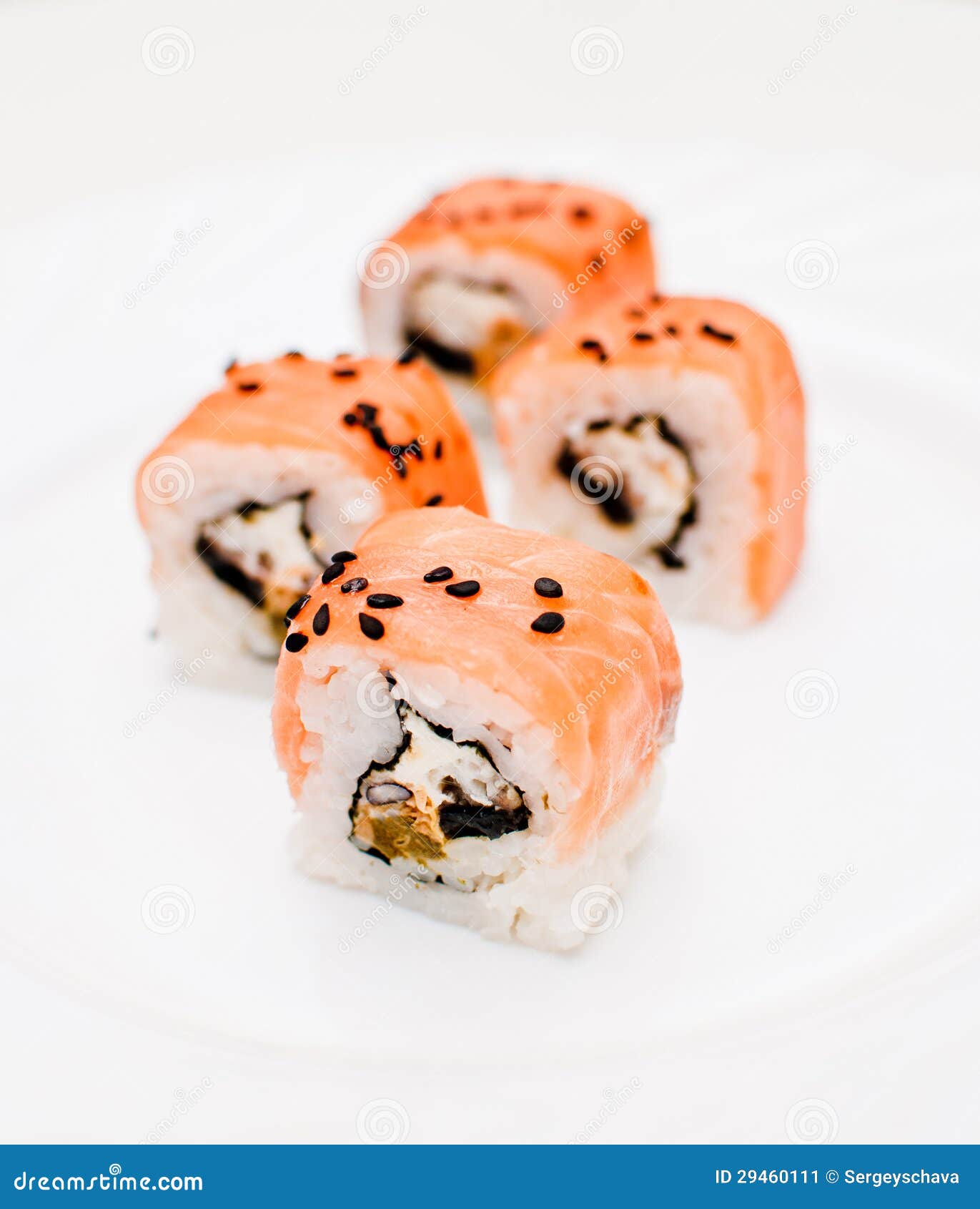 Samurai rolls stock image. Image of roll, grig, cooking - 29460111