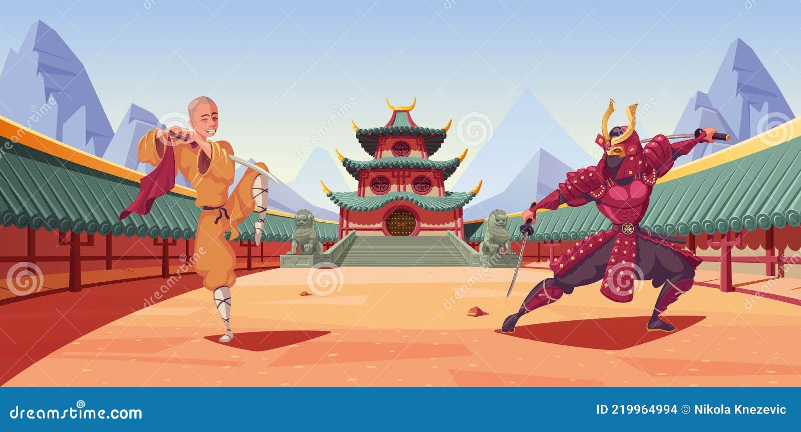 Shaolin Temple Henan City Vector. Shaolin Monastery Sign ...