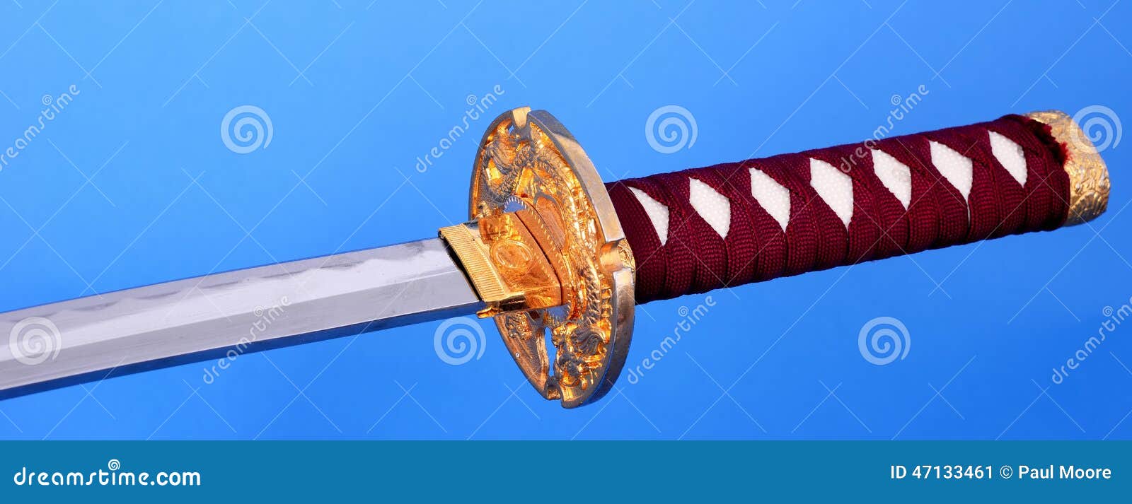 Samurai Short Sword Isolate Royalty-Free Stock Photography ...