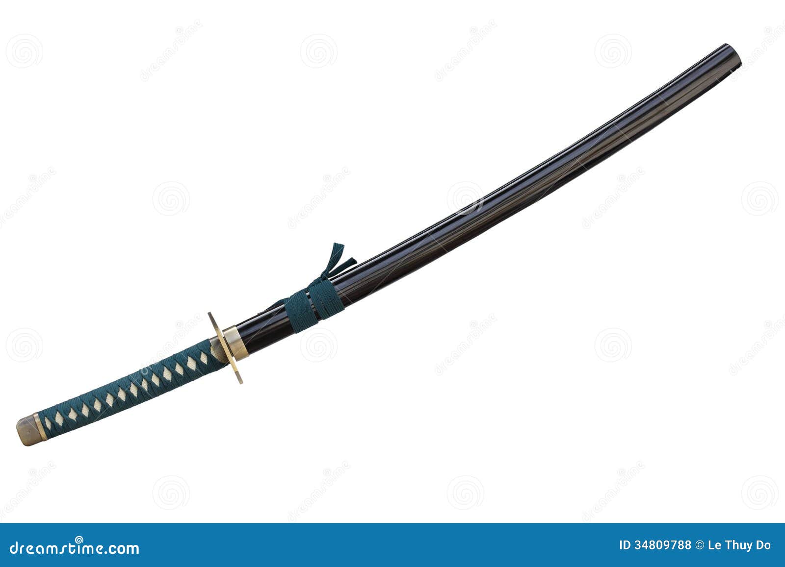 Samurai Sword Thrust Into The Tatami Mat Stock Image | CartoonDealer ...